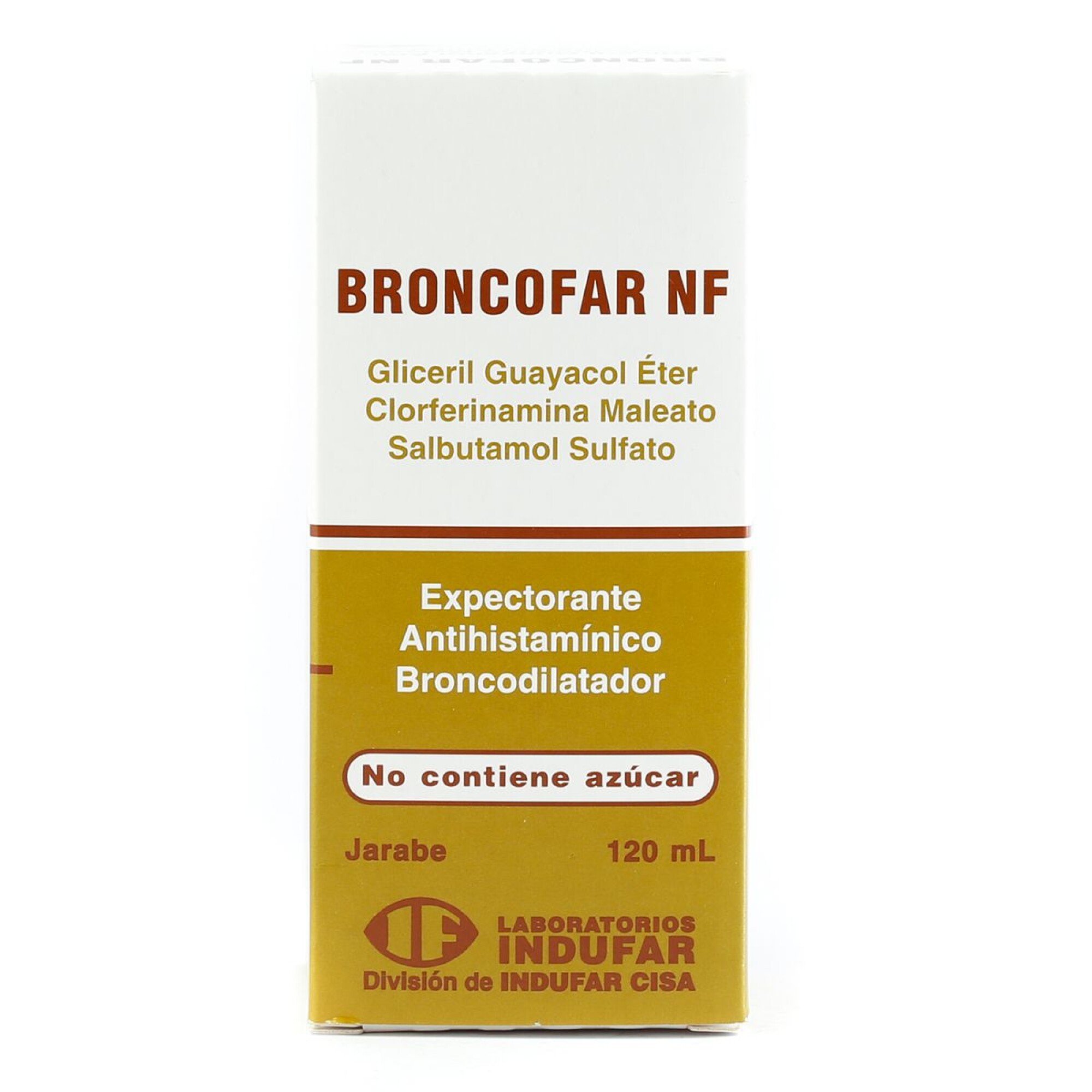 BRONCOFAR NF JBE FR. X 120 ML. — Farmacenter