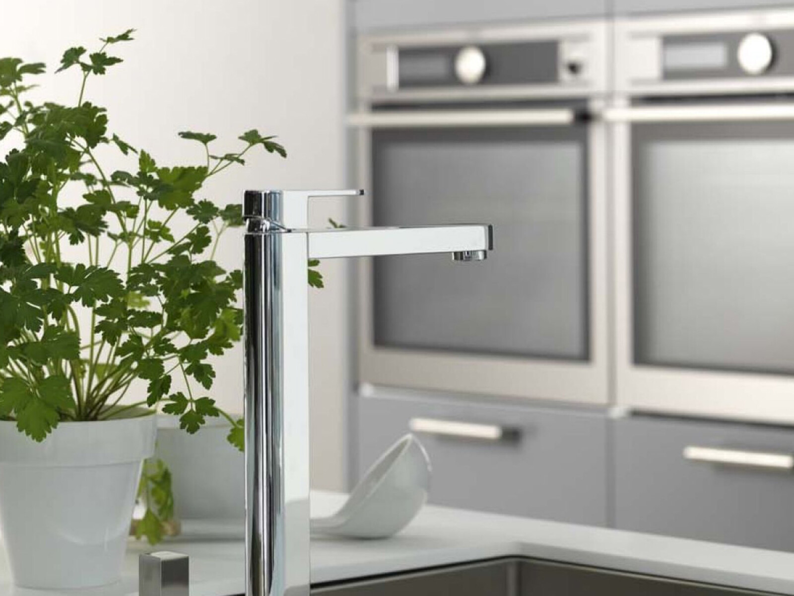 Griferia De Cocina Monocomando Cromo Noken — Acher Cerámicas