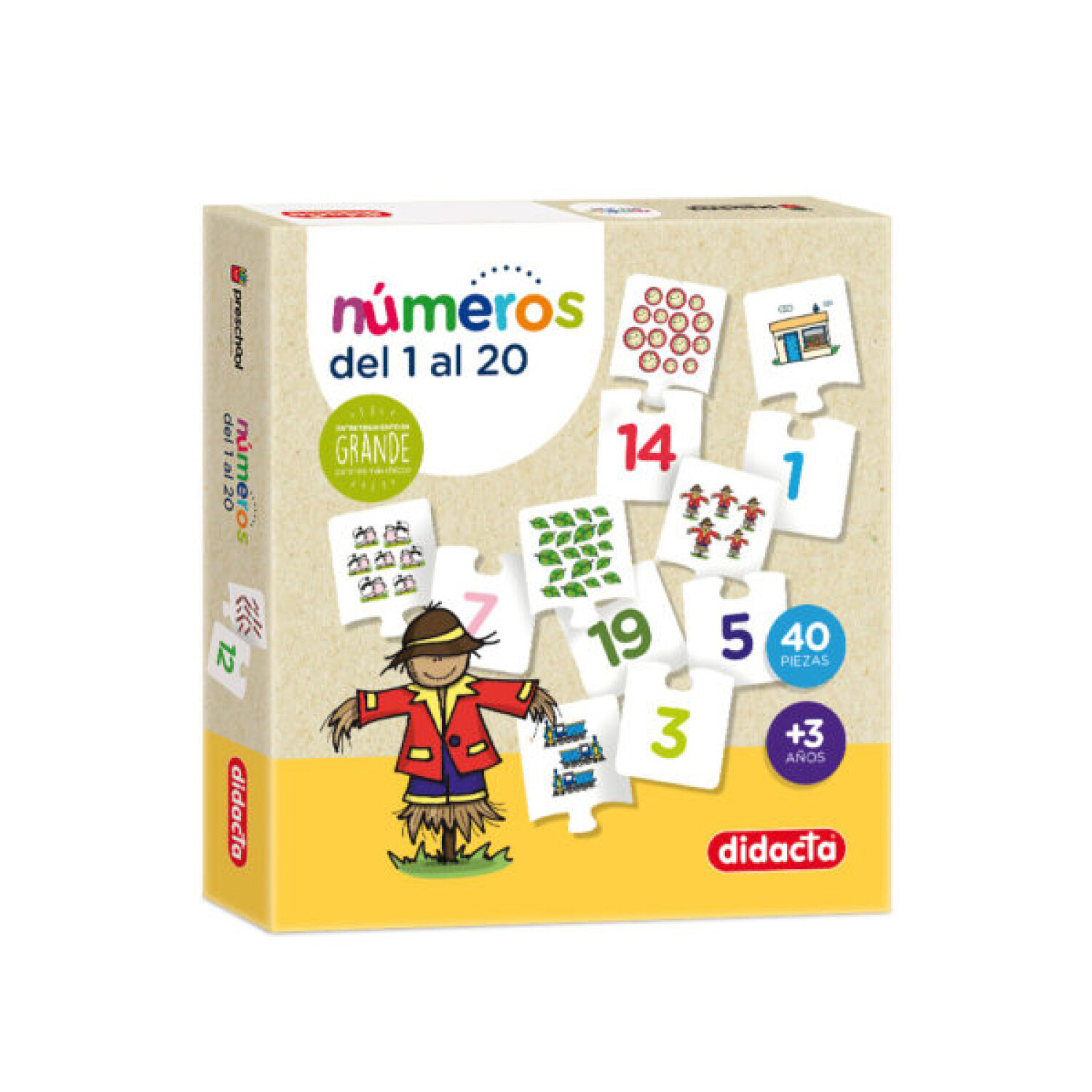 Juego De Mesa Números Del 1 al 20 — Que Regalo