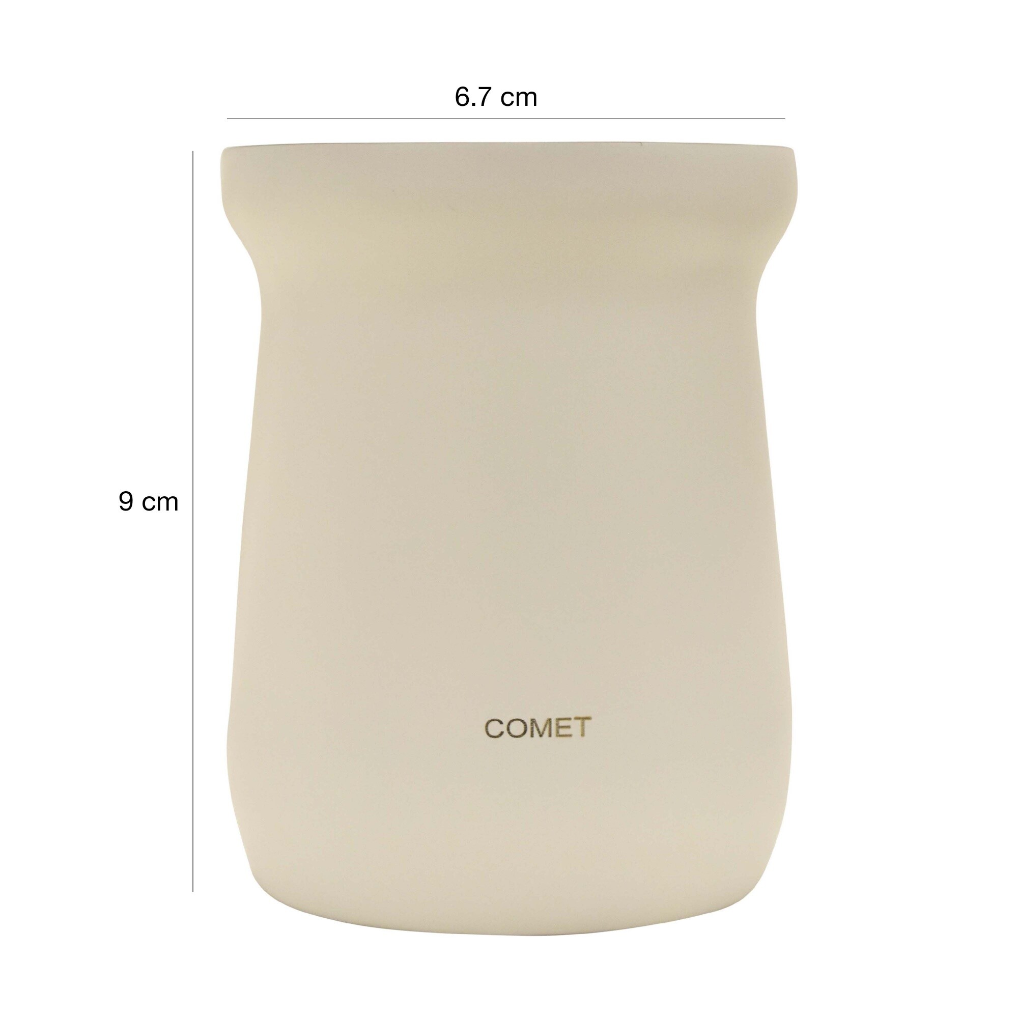 Mate Chico con Doble Pared en Acero Inoxidable 160Ml Comet - Blanco — HTS