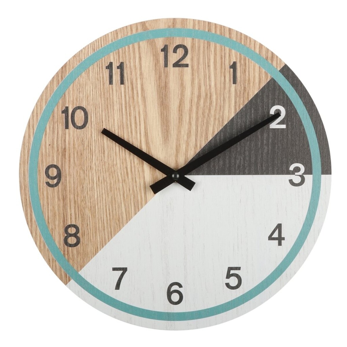 RELOJ DE PARED MDF D30X4CM TRES COLORES — Deco Hogar
