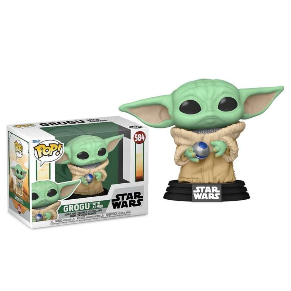 Star Wars - Grogu With Armor- 584 — Tienda Soy Santander