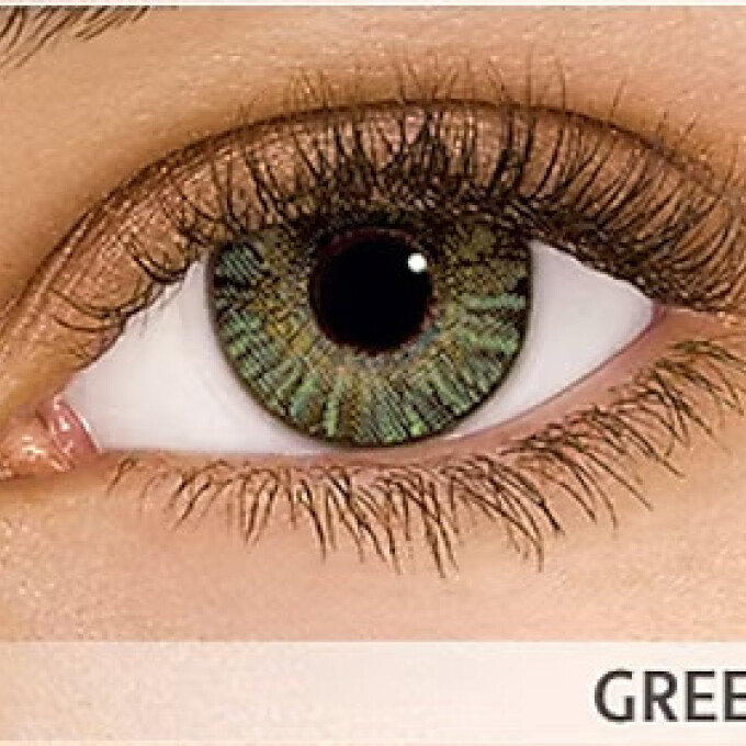 AirOptix FreshLook Contact Lenses - Color verde — Optica Americana