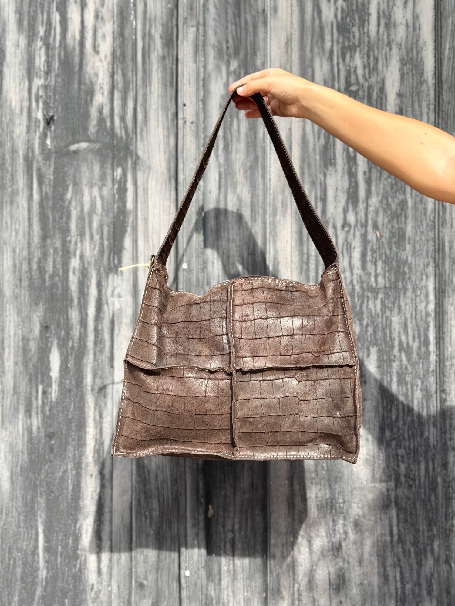 Cartera Boxy - Chocolate King — Percibal