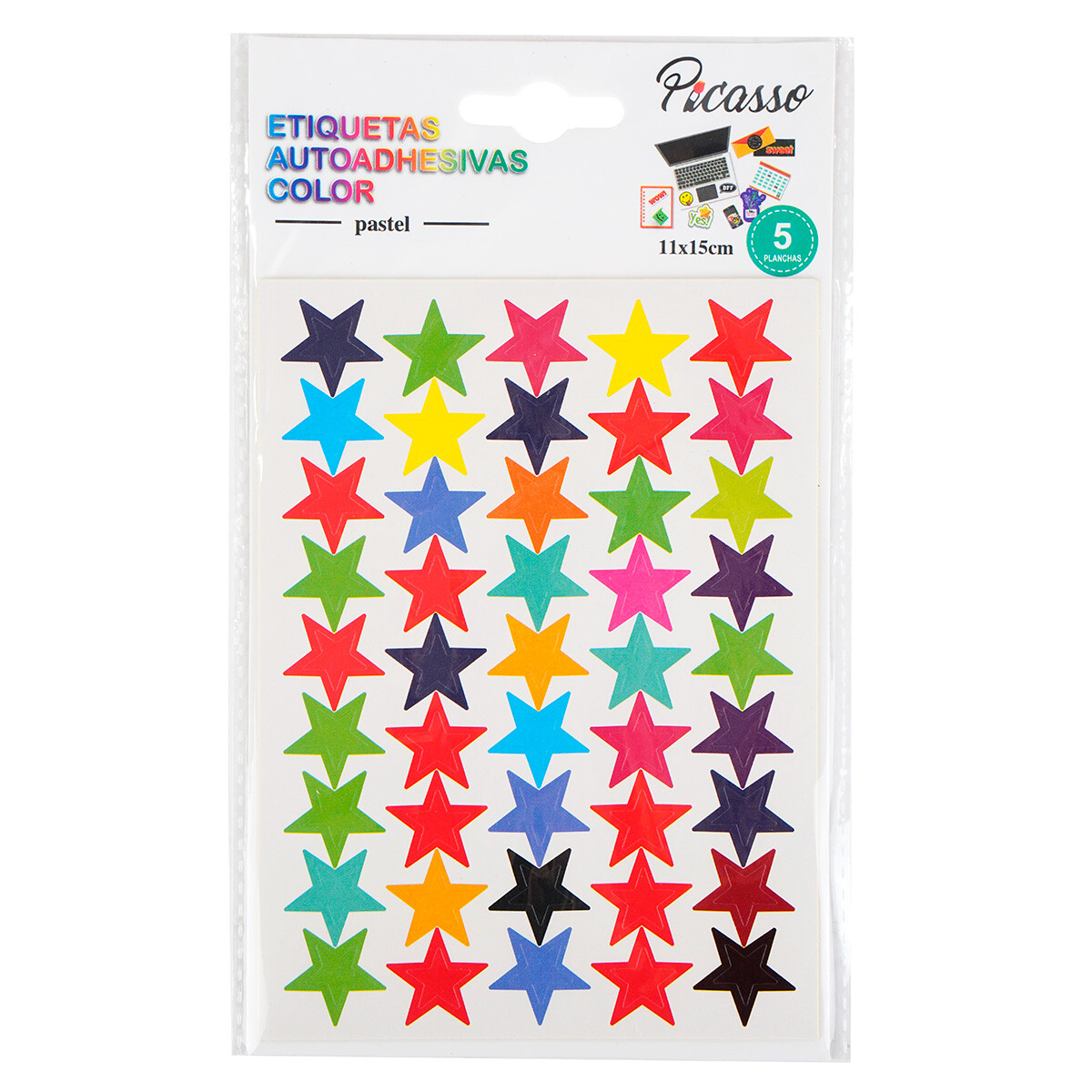 Stickers con formas — El Clon