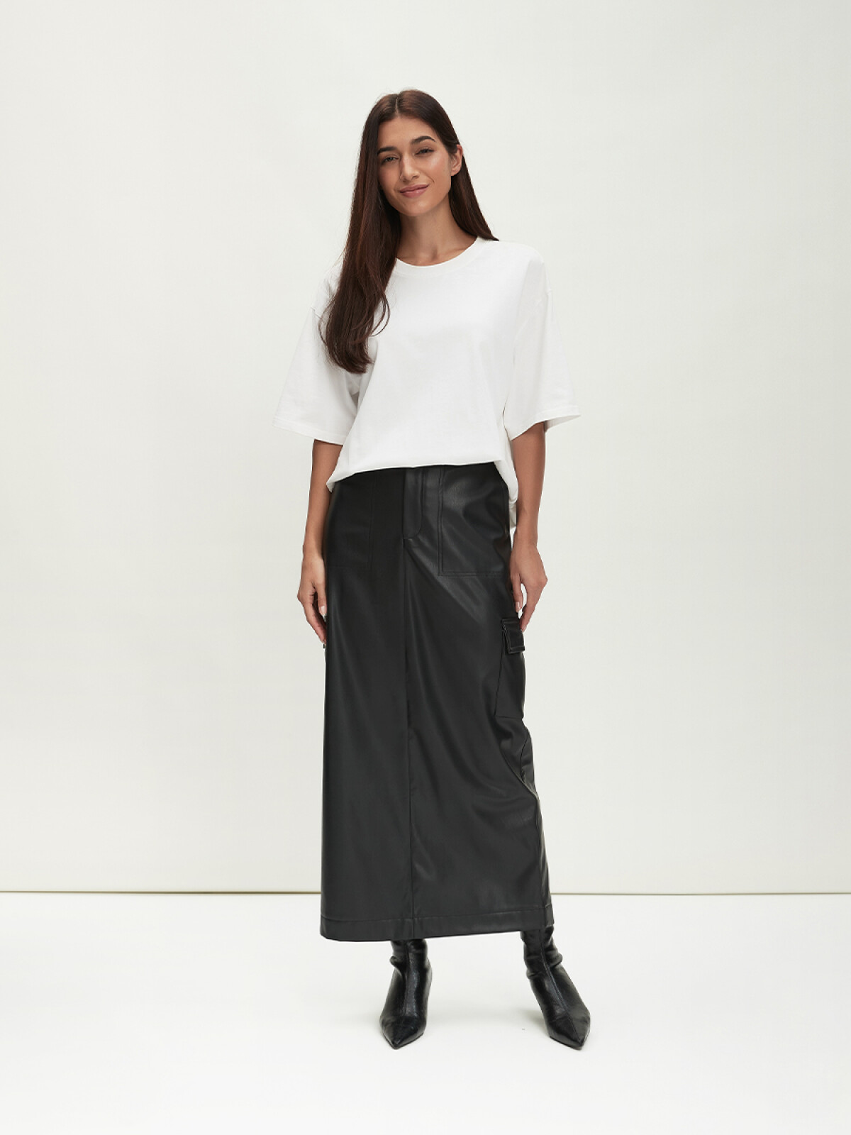 FALDA GRANATE - NEGRO — Guapa - Paprika