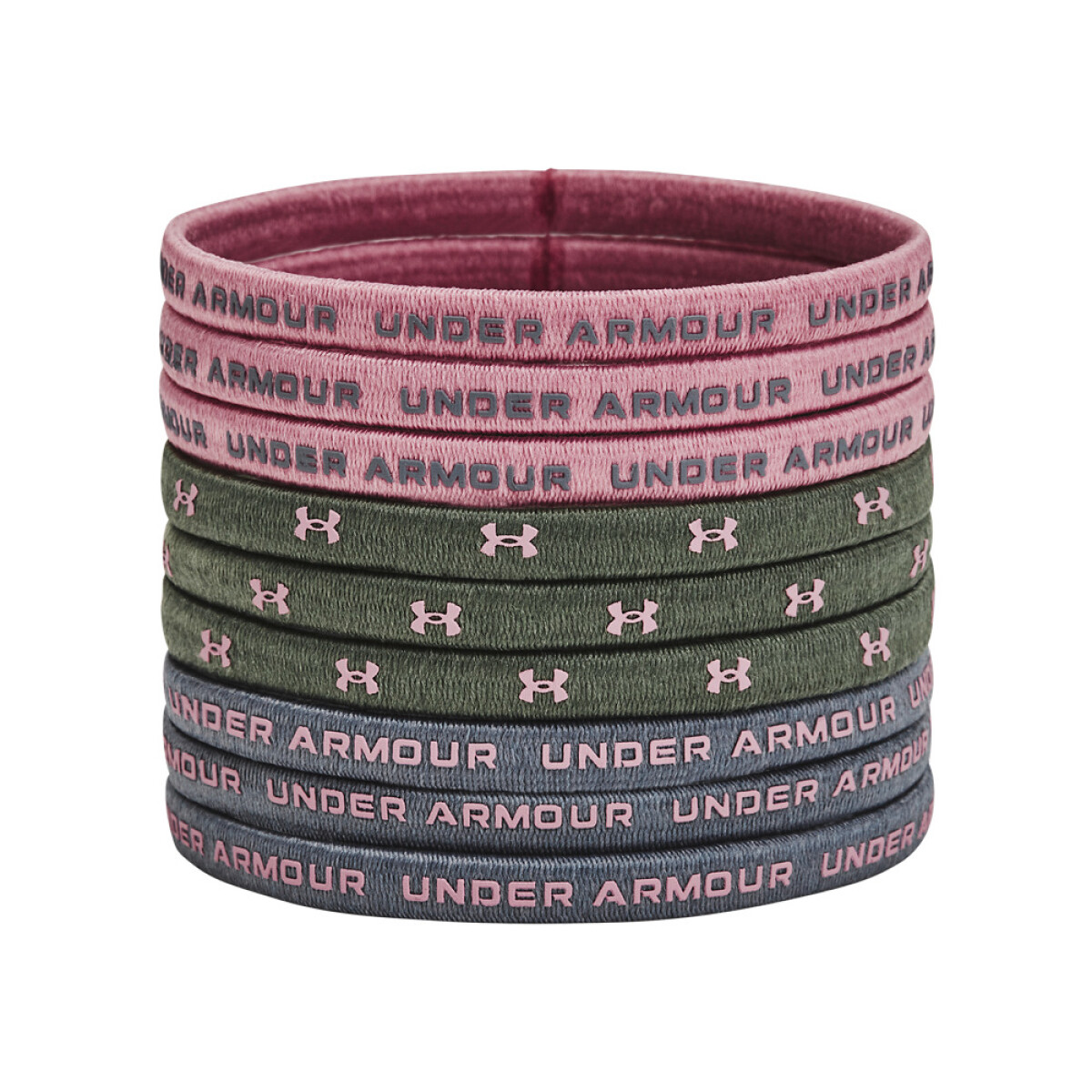 UA Elastic Hair Tie 9PK-PNK - PNK-697 — Sallustro