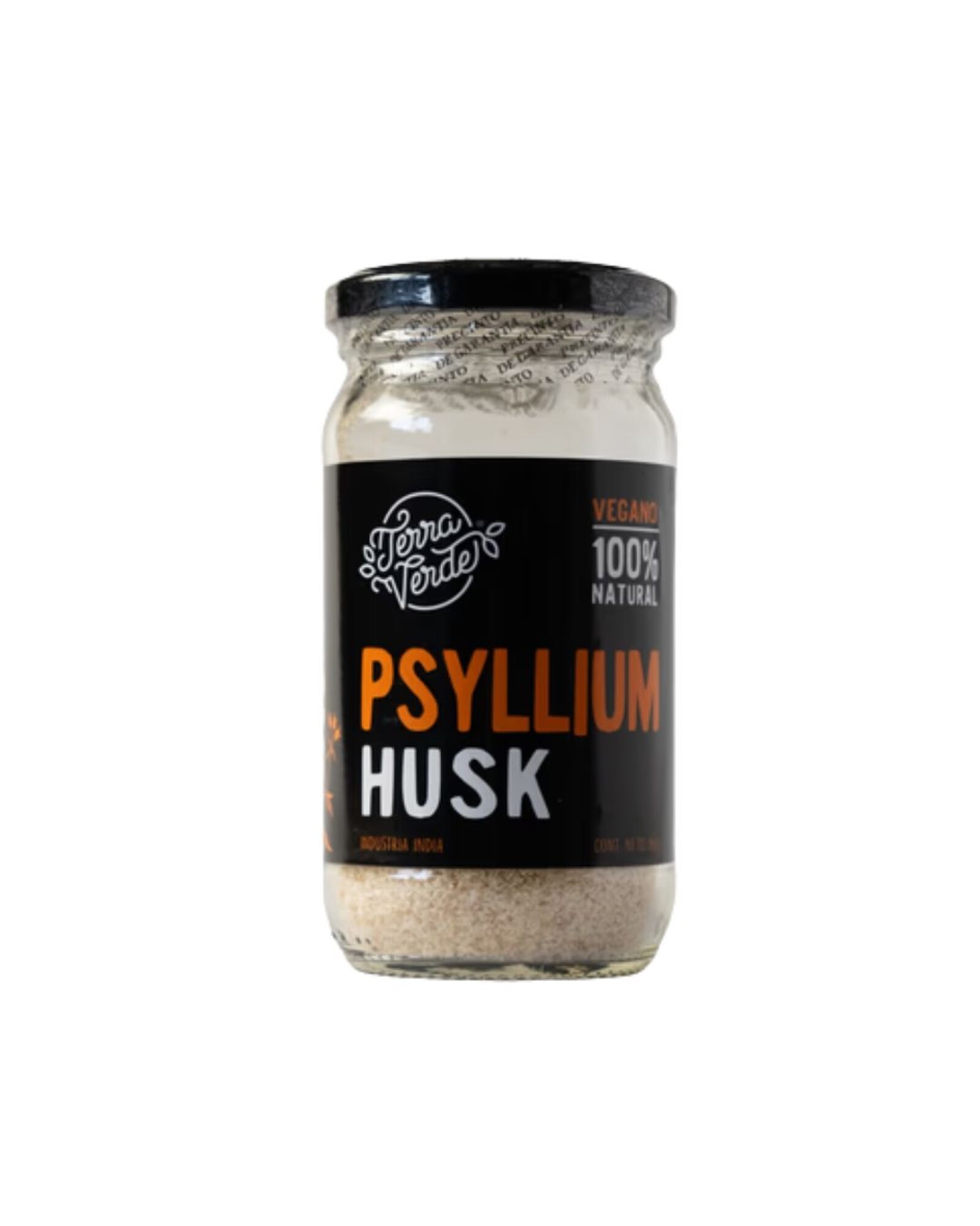 Psyllium Husk 80g TERRA VERDE — Wikimúsculos
