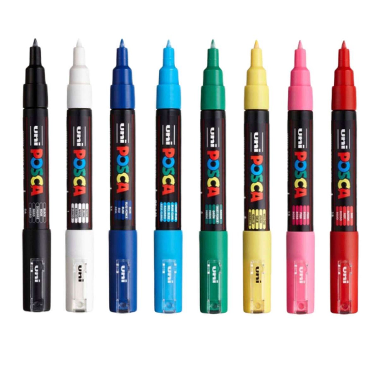 Marcadores Uni Posca 0.7 mm colores - colores — Tienda Soy Santander