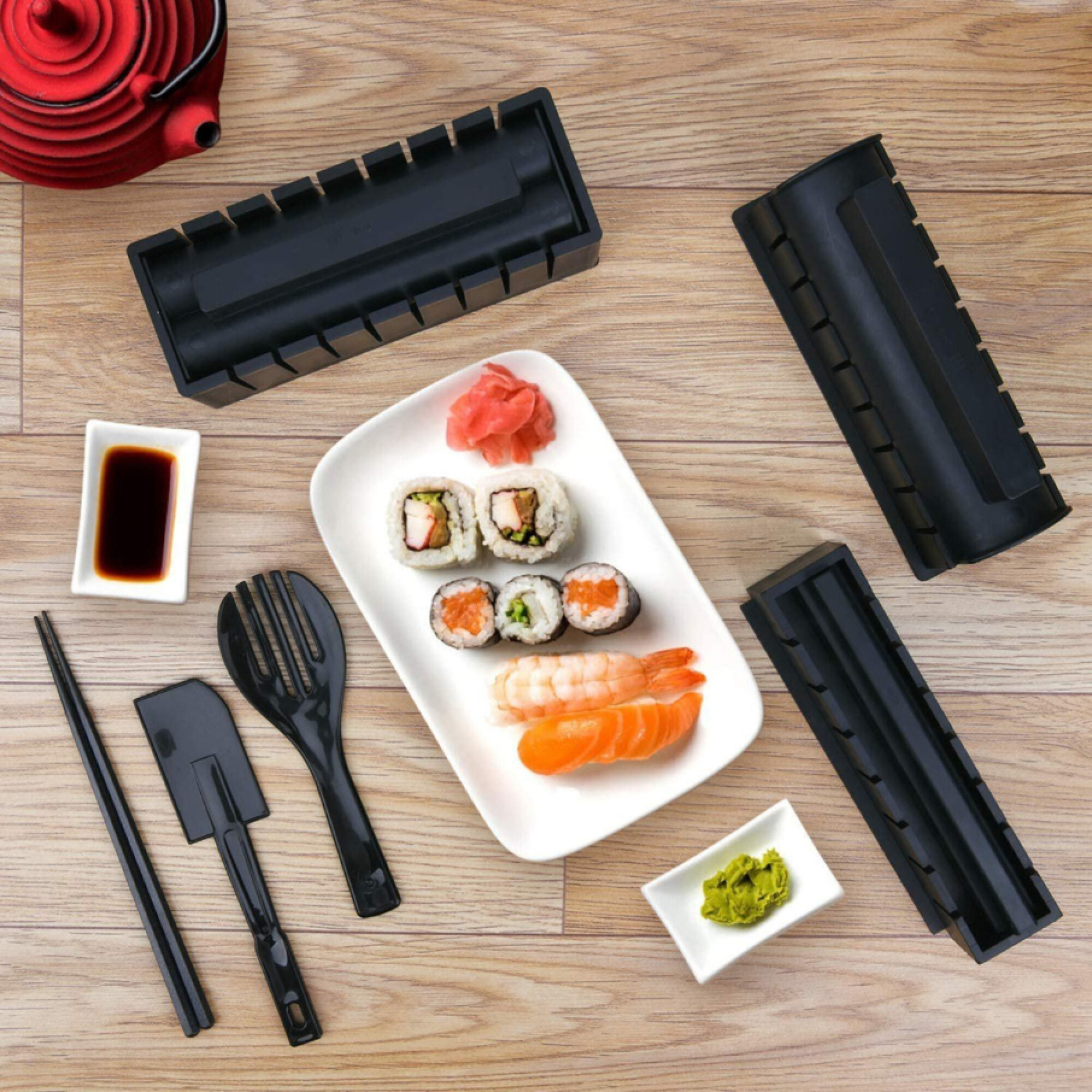 Molde Para Hacer Sushi Facil Varias Formas 11 Piezas — Atrix