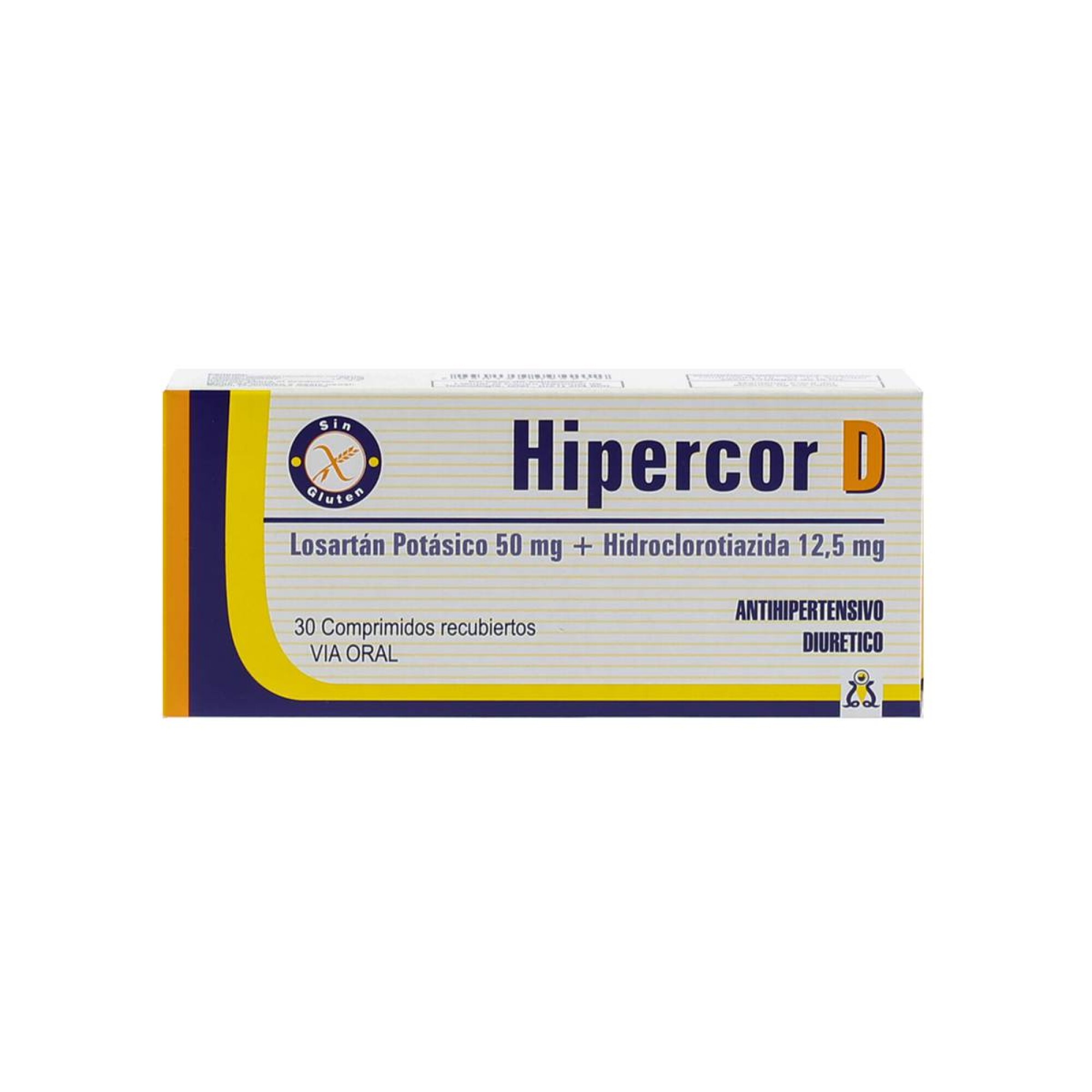HIPERCOR D CJ X 30 COMPRIMIDOS — Farmacenter