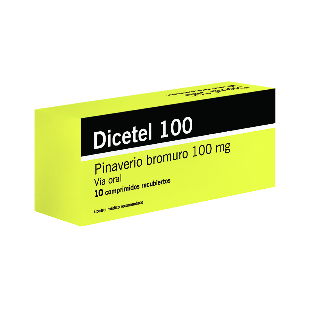 DICETEL 100 MG/10 COMP — Farmaglam