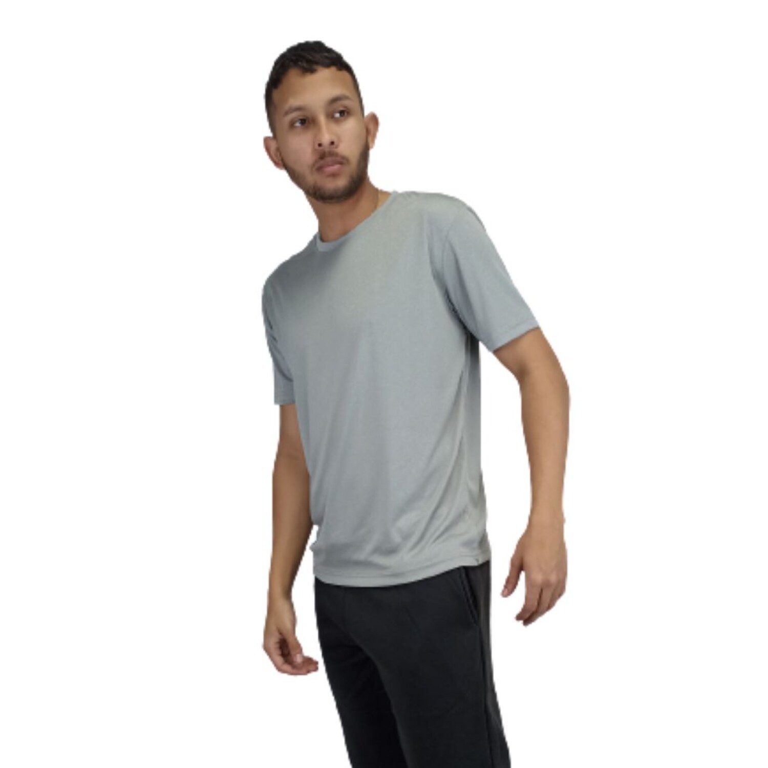 Camiseta Dry Fit Jaspeada - gris — TextilShop