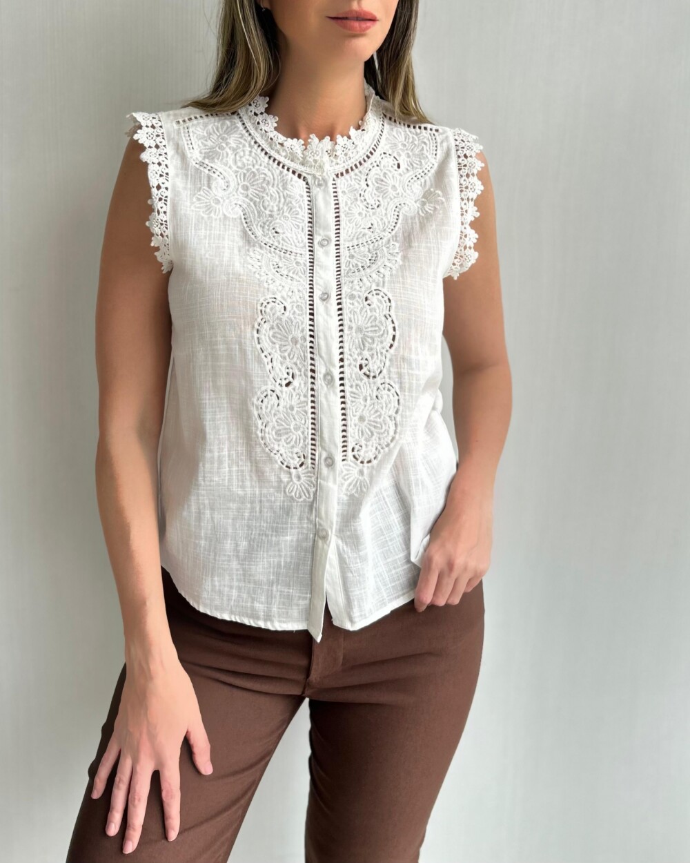 Blusa Fiona - Blanco — Ring a Bell