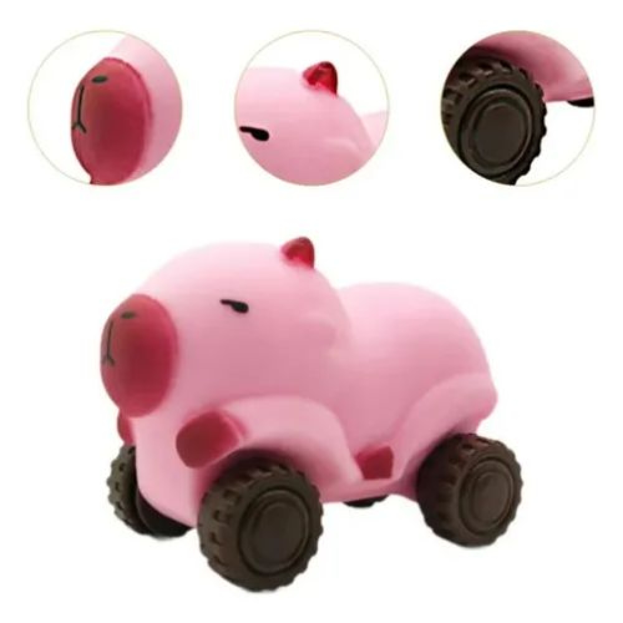 Squishy Capybara con ruedas - Squishy Capybara Con Ruedas — Kokino
