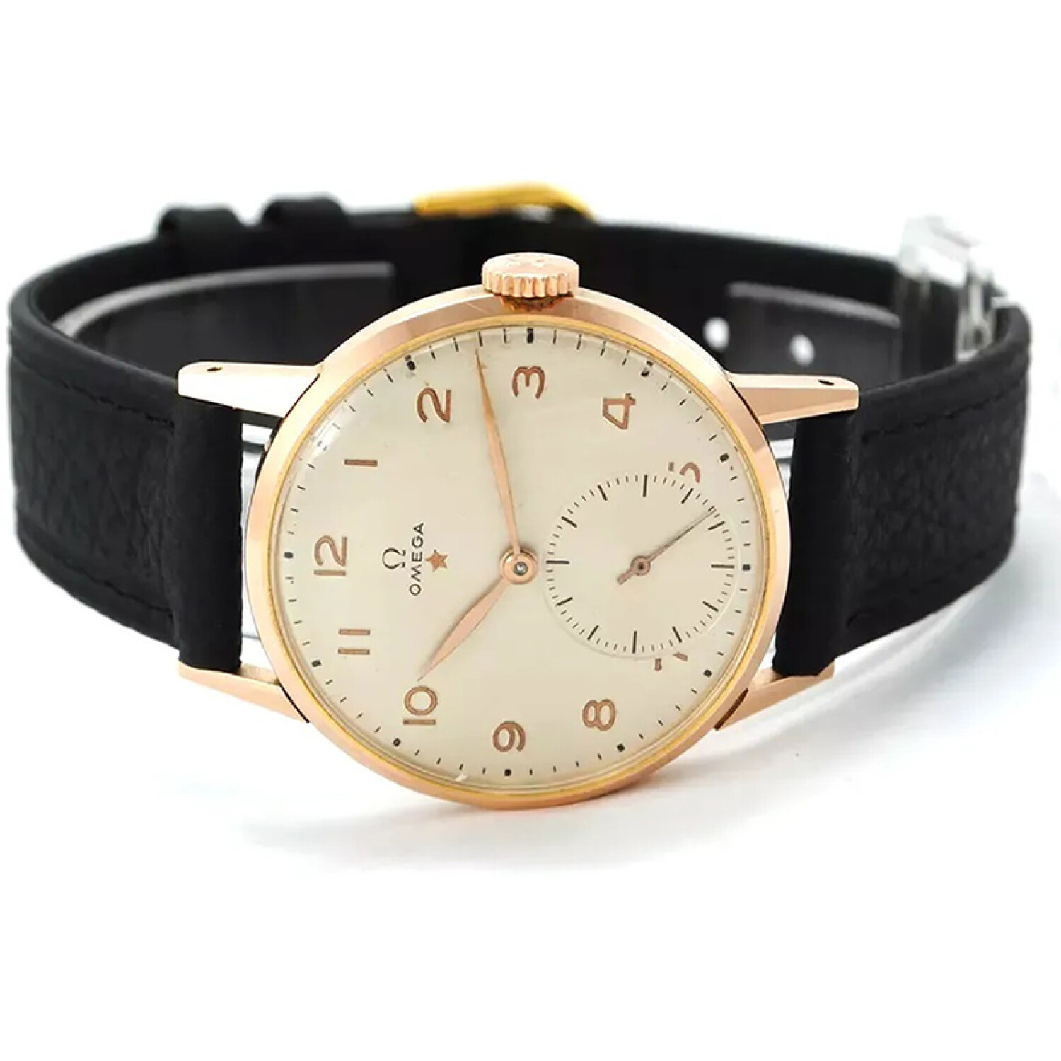 Omega referencia 2271 rara esfera de estrella dorada. Calibre 30T2PC ...