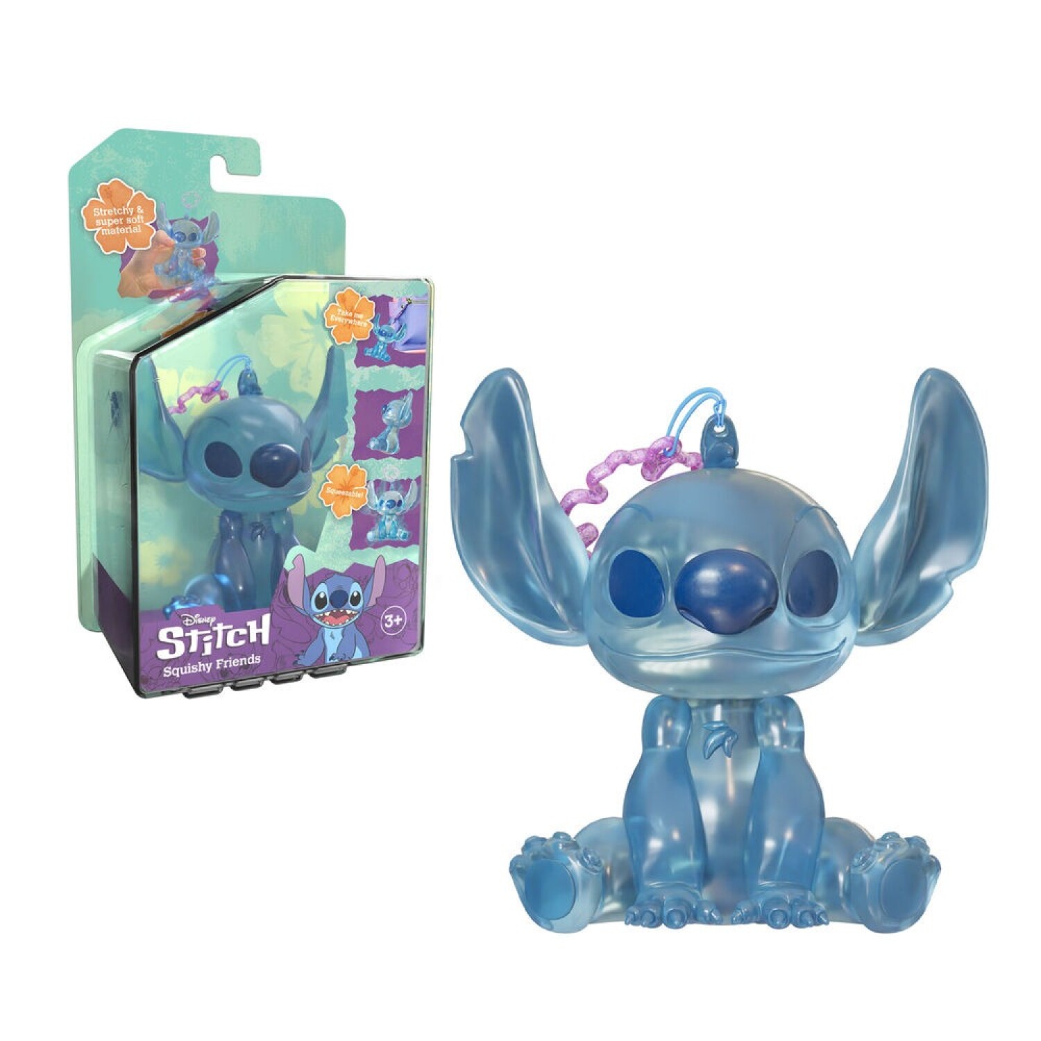 Stitch Squishy - Azul Brillante — Que Regalo