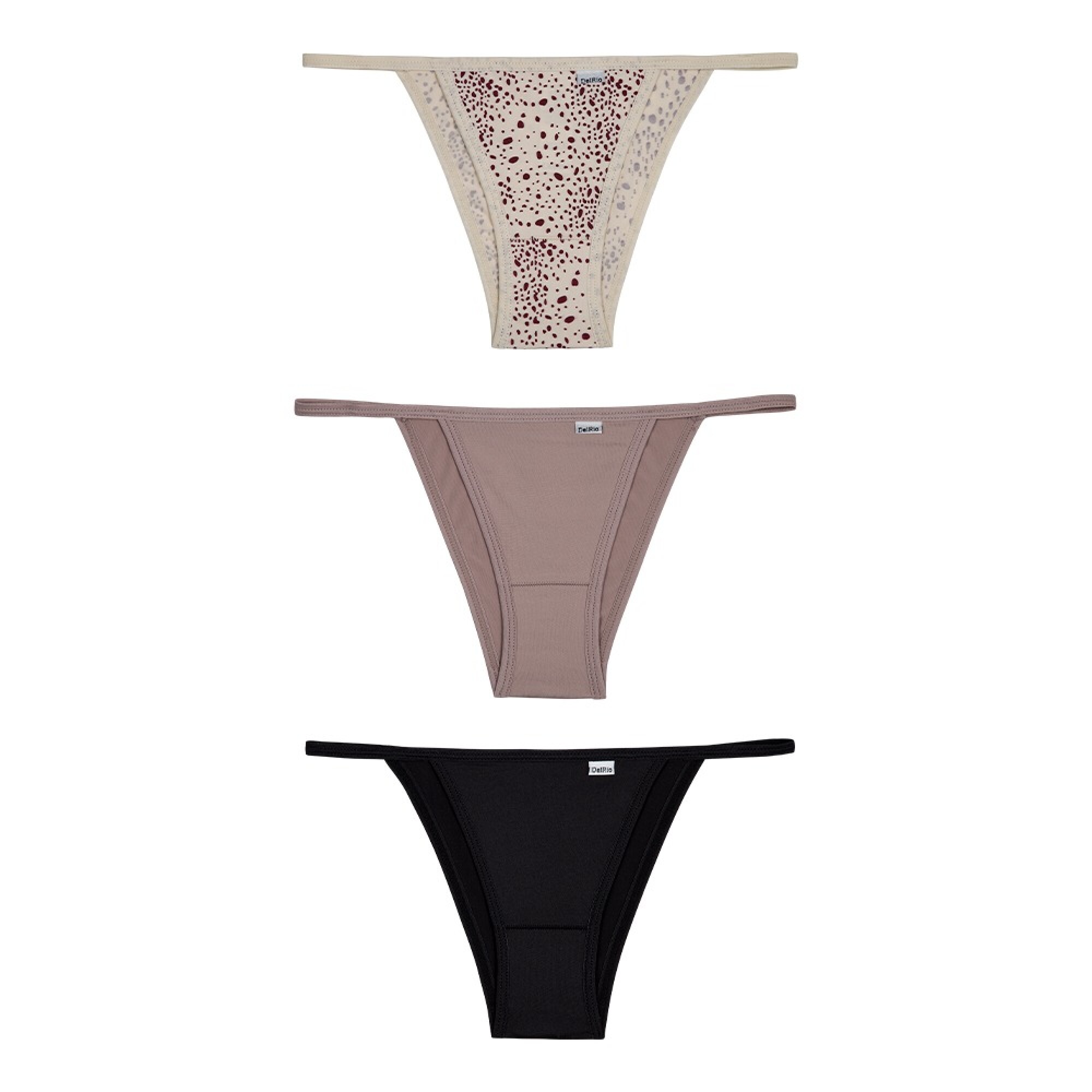 Trio Tanga String - TINTA-QZ-PT — Pimenton