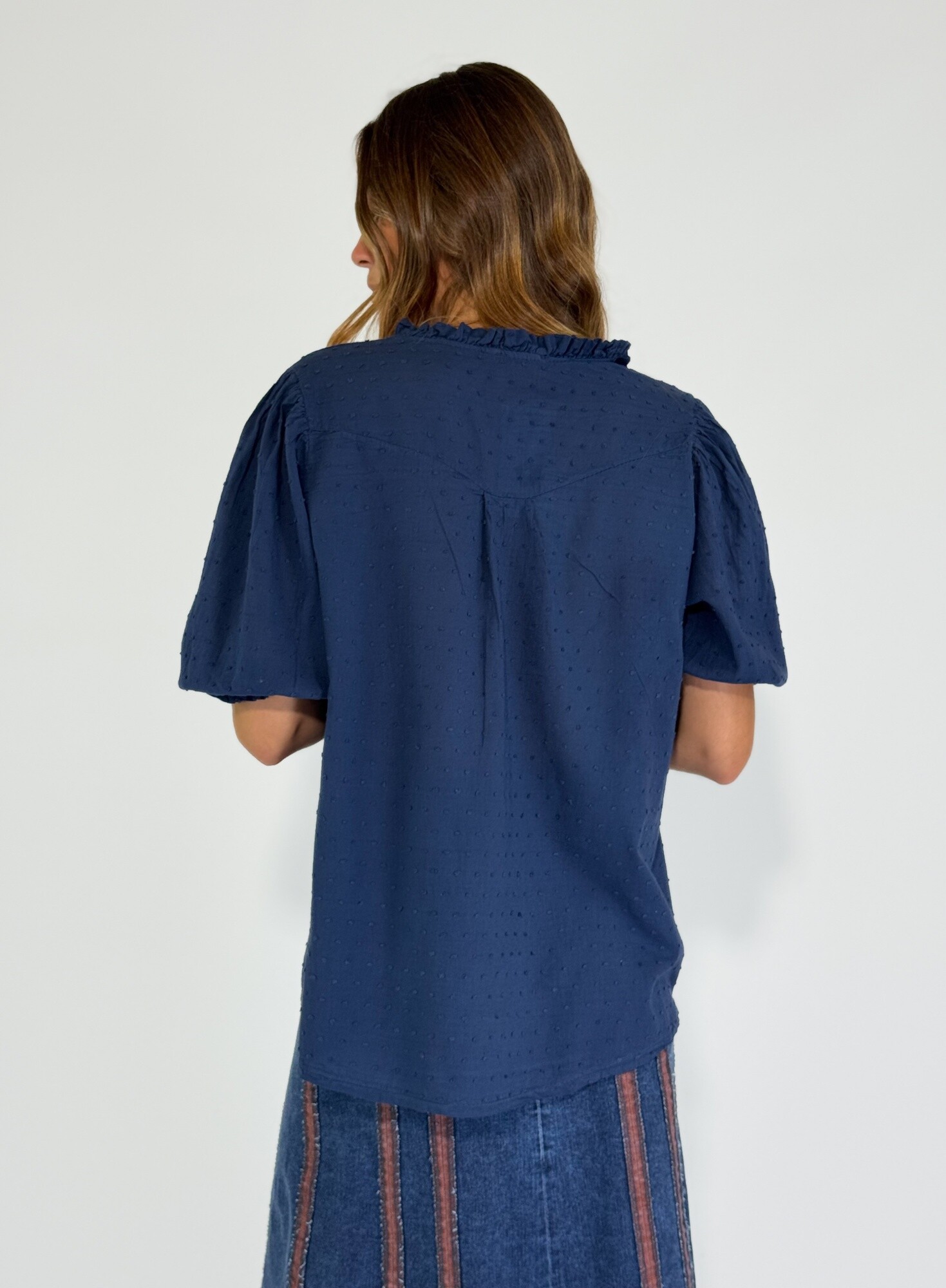 BLUSA VOMERO - AZUL — Panthai