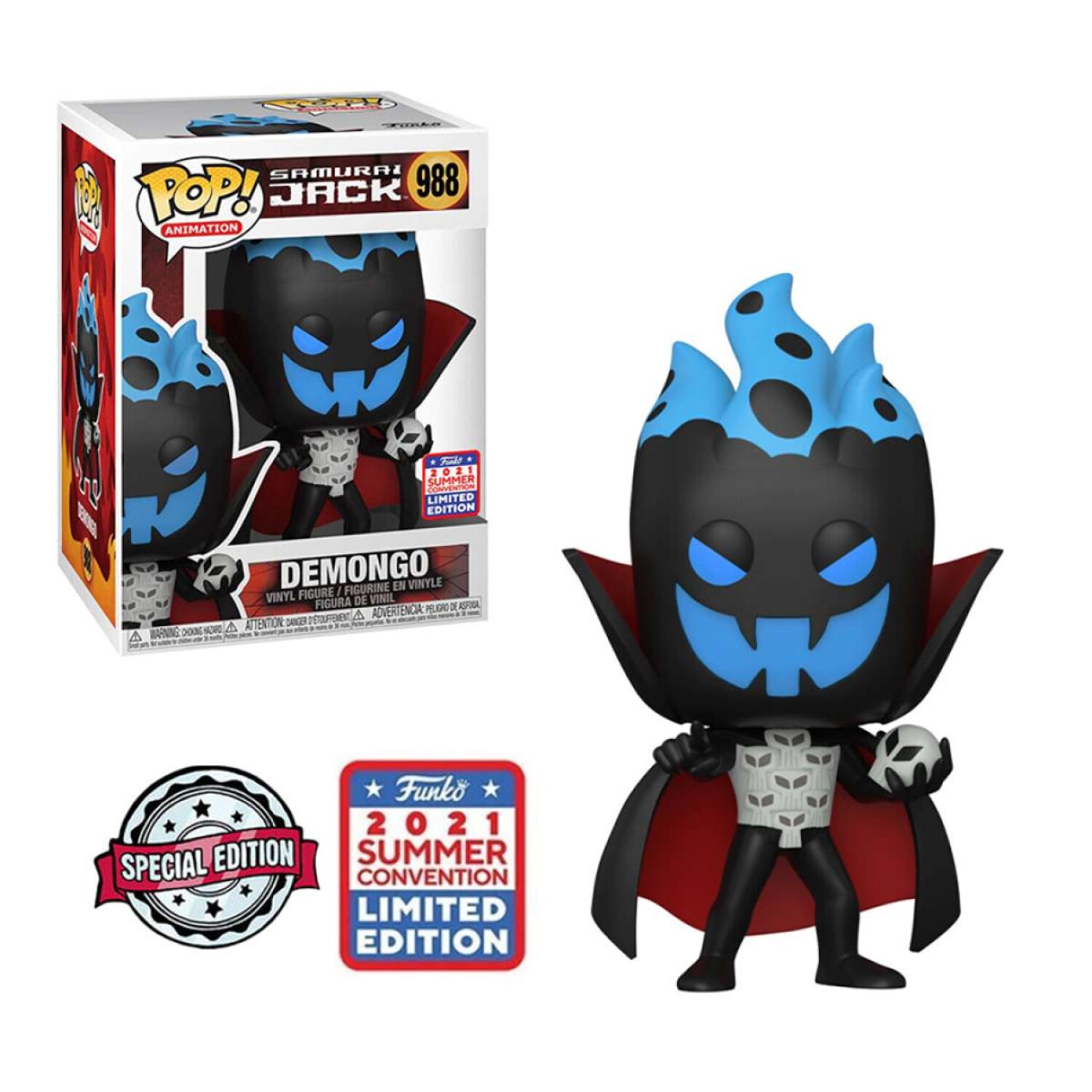Demongo Samurai Jack [Exclusivo Summer Convention 2021] - 988 — Tienda ...
