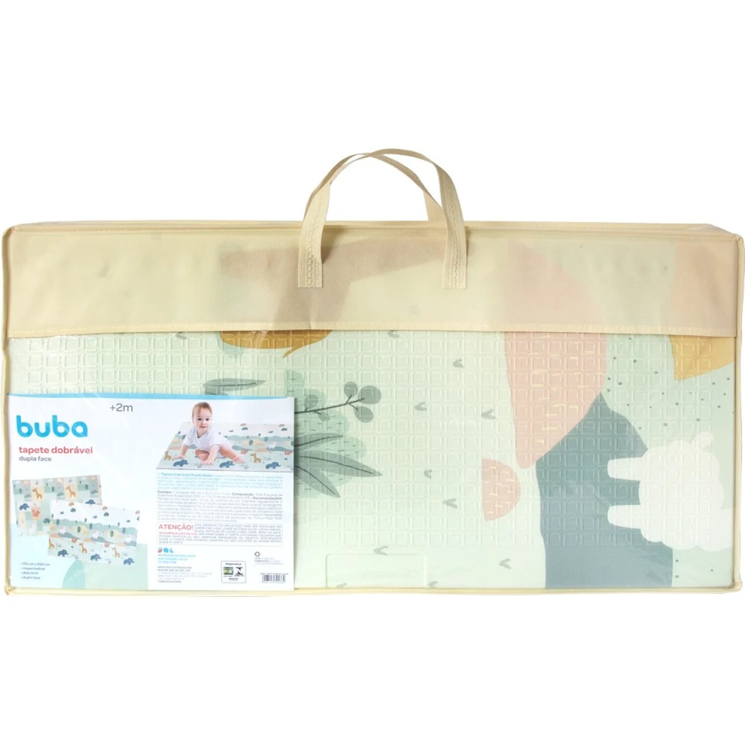 Alfombra antigolpe plegable BUBA cloudy — MVD Kids