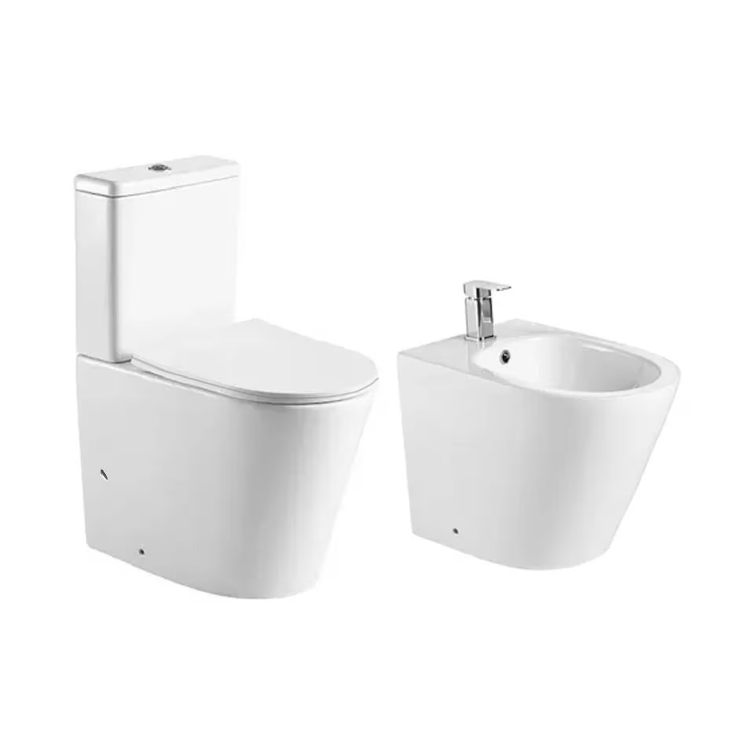 Juego De Inodoro Con Mochila Y Bidet Vip — Loysa