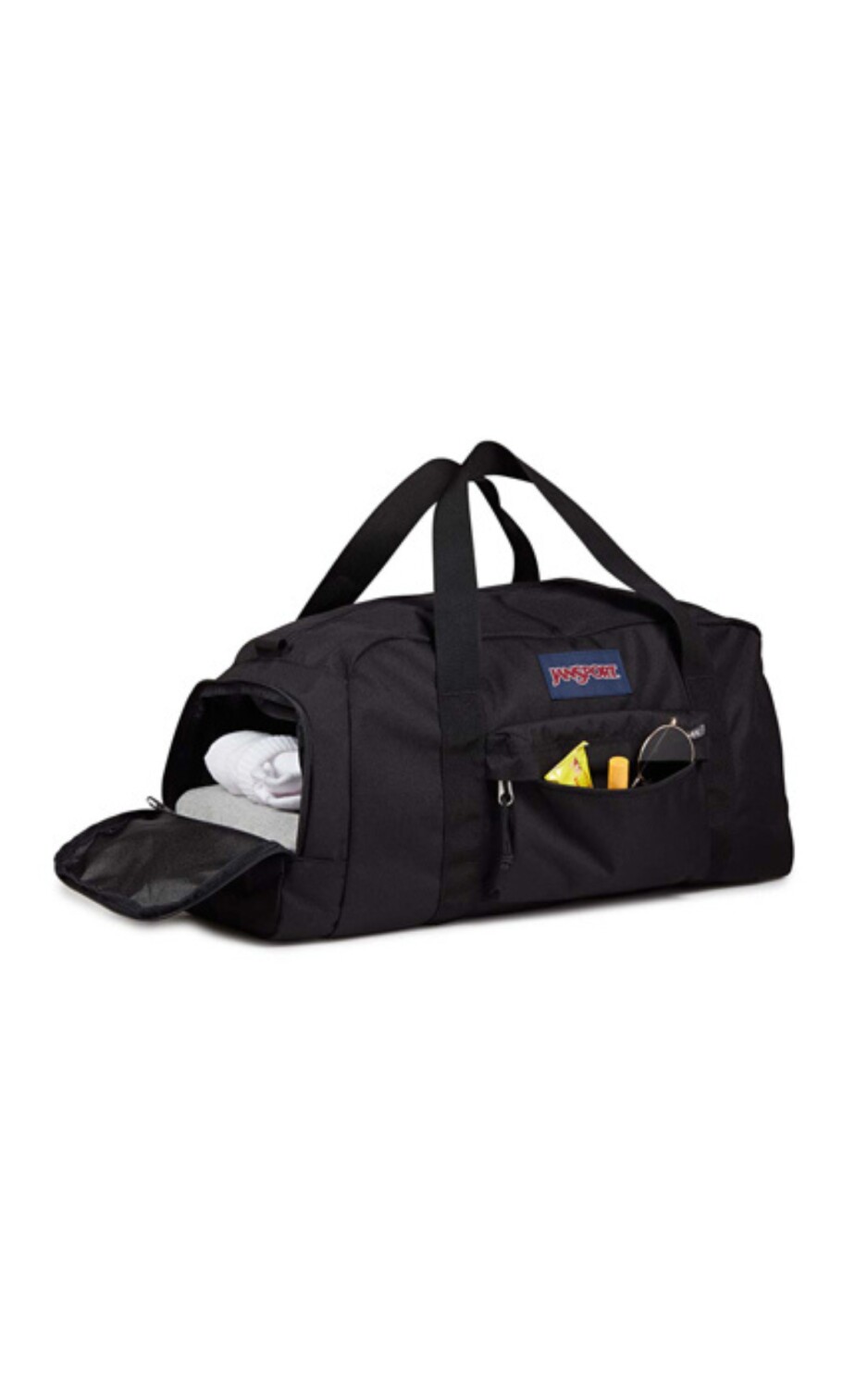 BOLSOS WEEKENDER MEDIUM DUFFEL - BLACK — Jansport