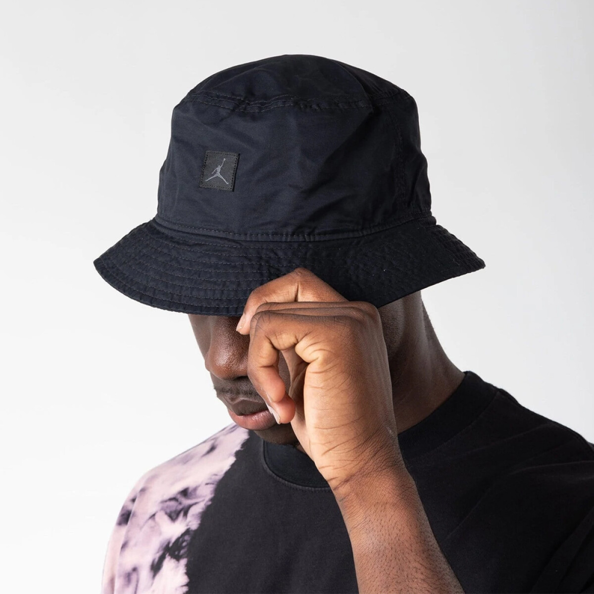 GORRO JORDAN BUCKET JM WASHED CAP - Black — Zooko