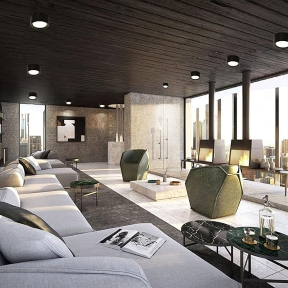 Aplique spot led cilindro de techo DIMERIZABLE - NEGRO — Iluminica Home