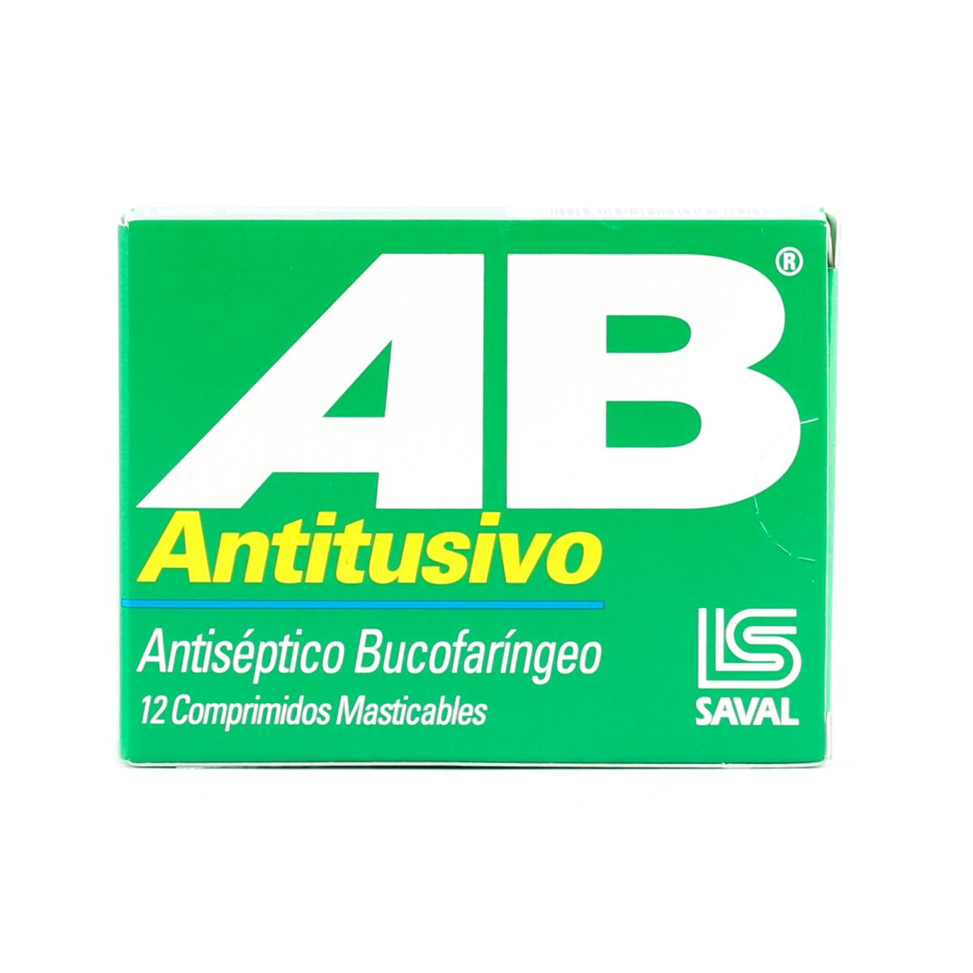 AB ANTITUSIVO CJ X 12 COMPRIMIDOS — Farmacenter