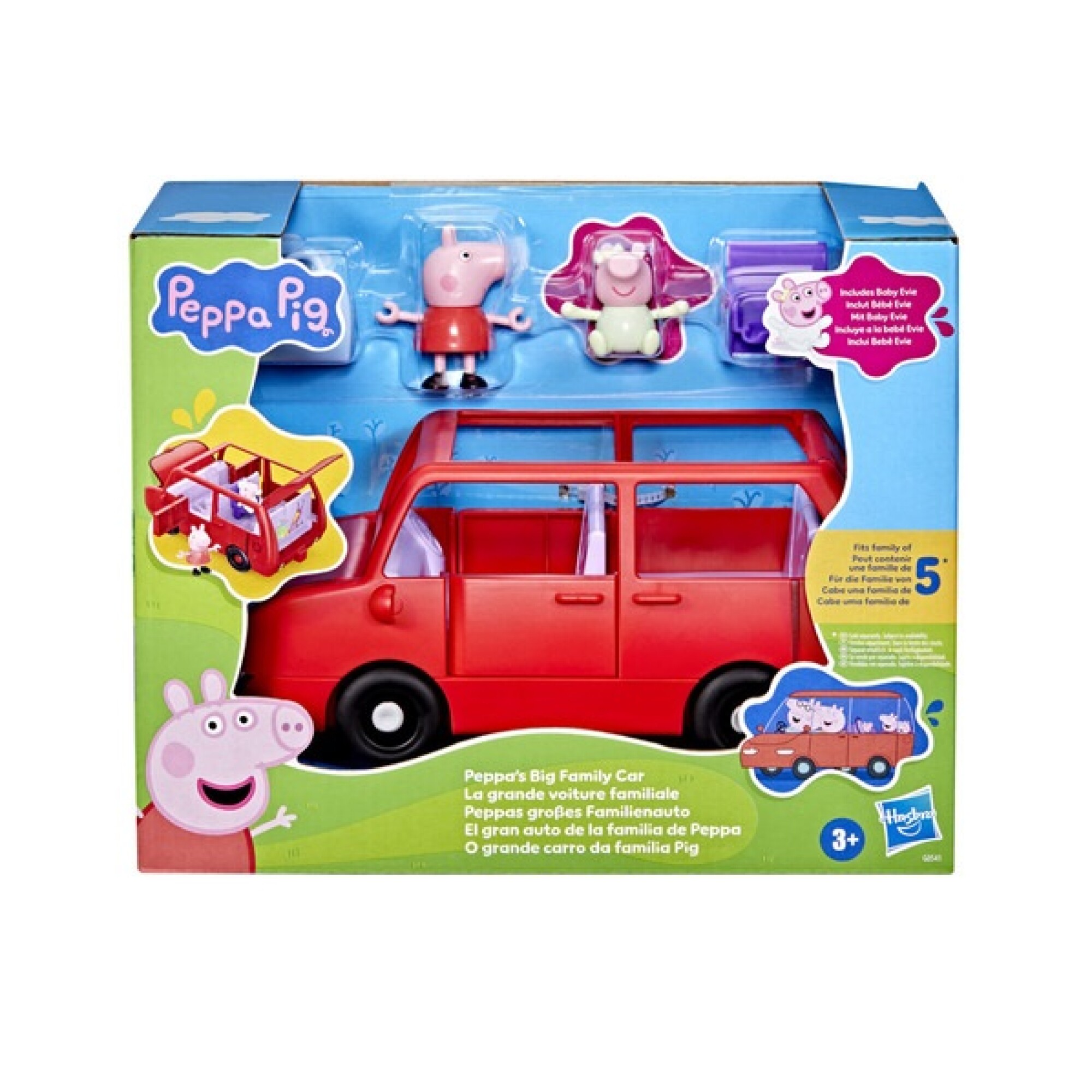 Peppa Pig Auto Rojo incluye Bebé Evie — Almenara Mall