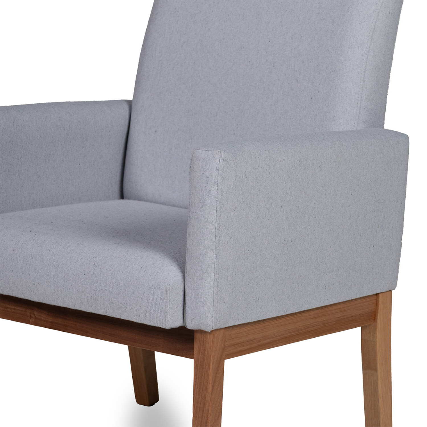 Butaca Claudia - Tela Rústica - 291-G2 (Ceniza) — NYR Uruguay