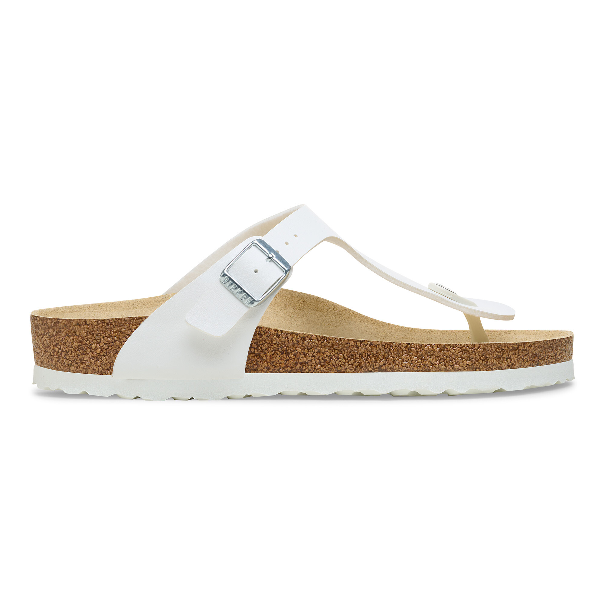 Sandalia Gizeh Birko-Flor - Regular - Blanco — Birkenstock
