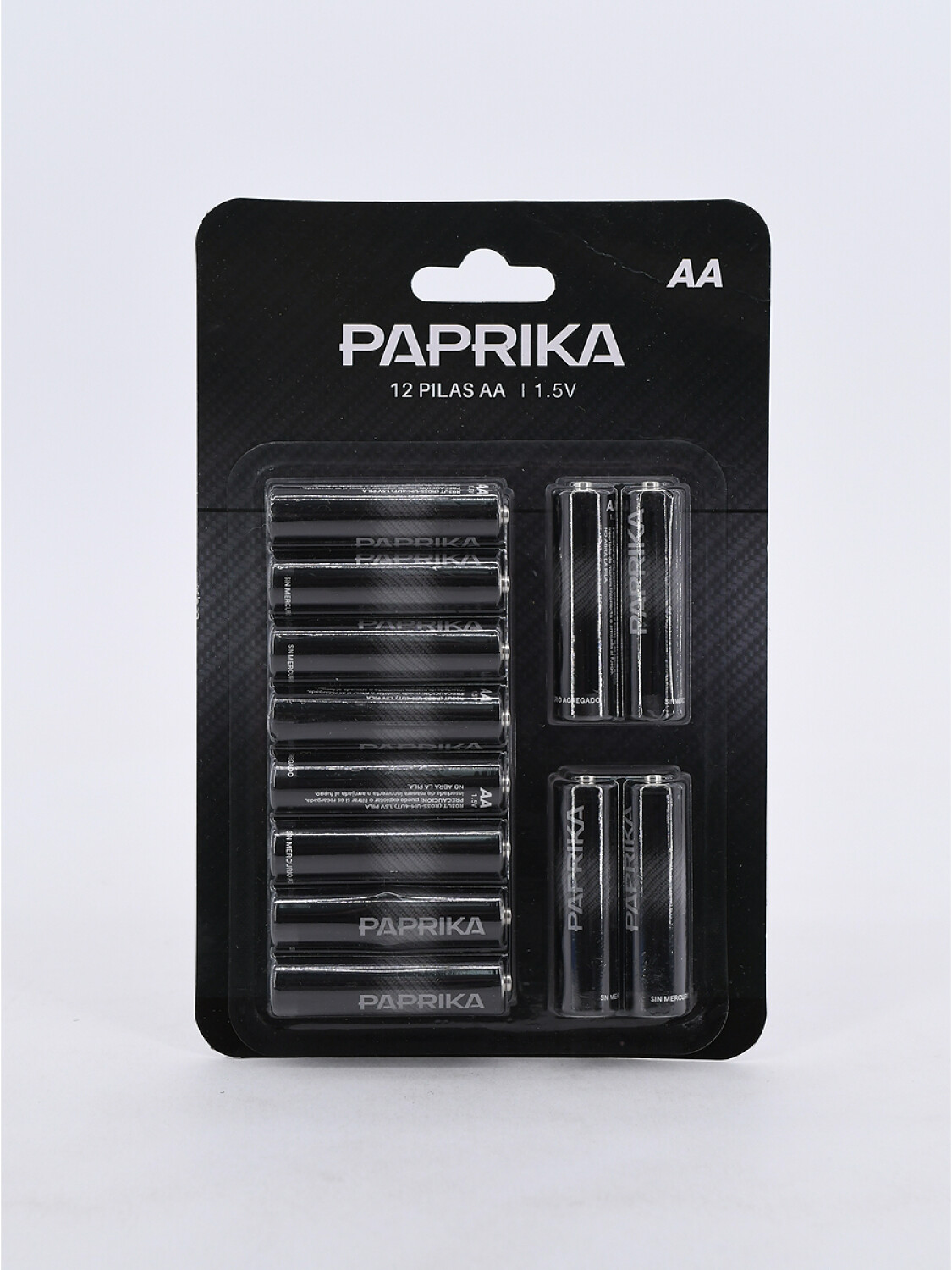 PACK PILAS AA X 12 - NEGRO — Guapa