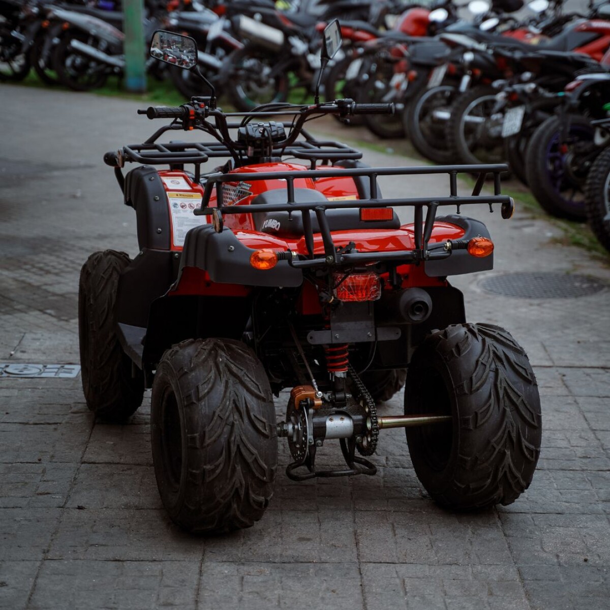 Yumbo 4Track 125T - Rojo - Reserva — Bike Up