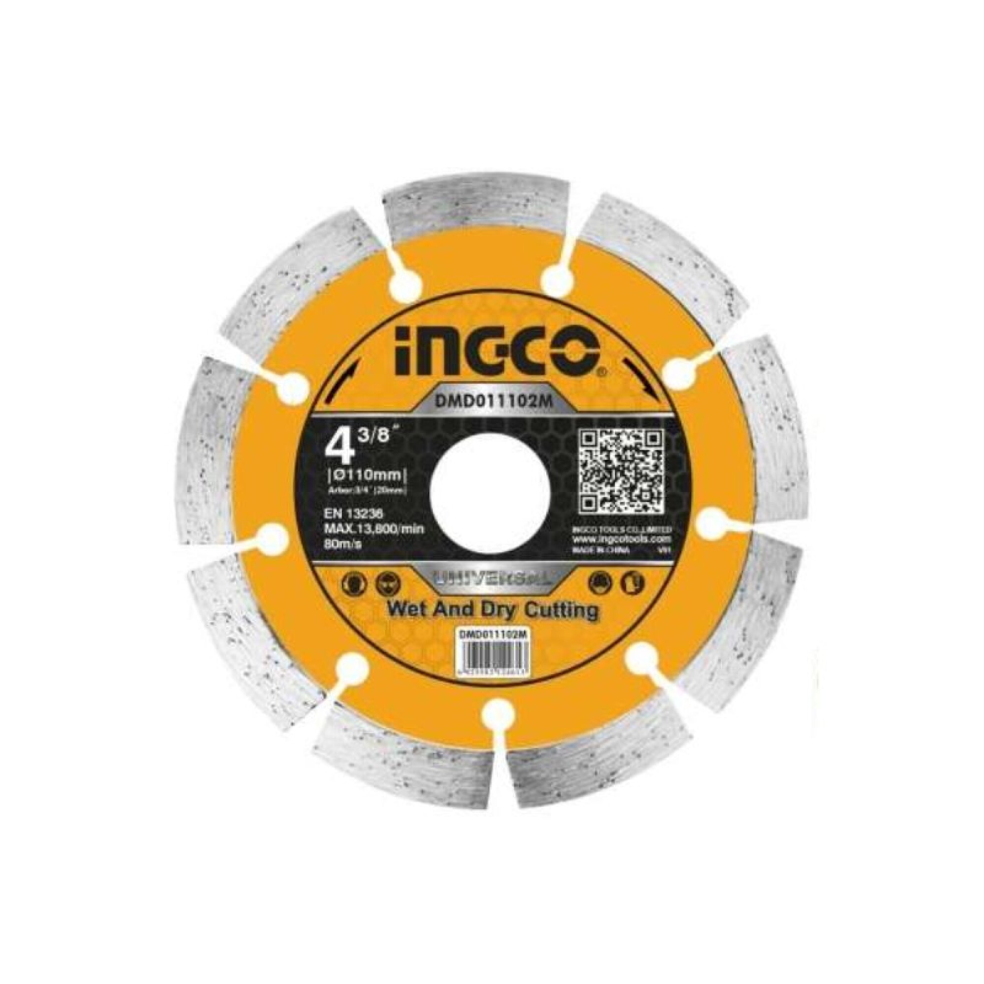 DISCO CORTE CERAMICA 110 X 20 MM - MC14008 INGCO — Barraca 5 Esquinas