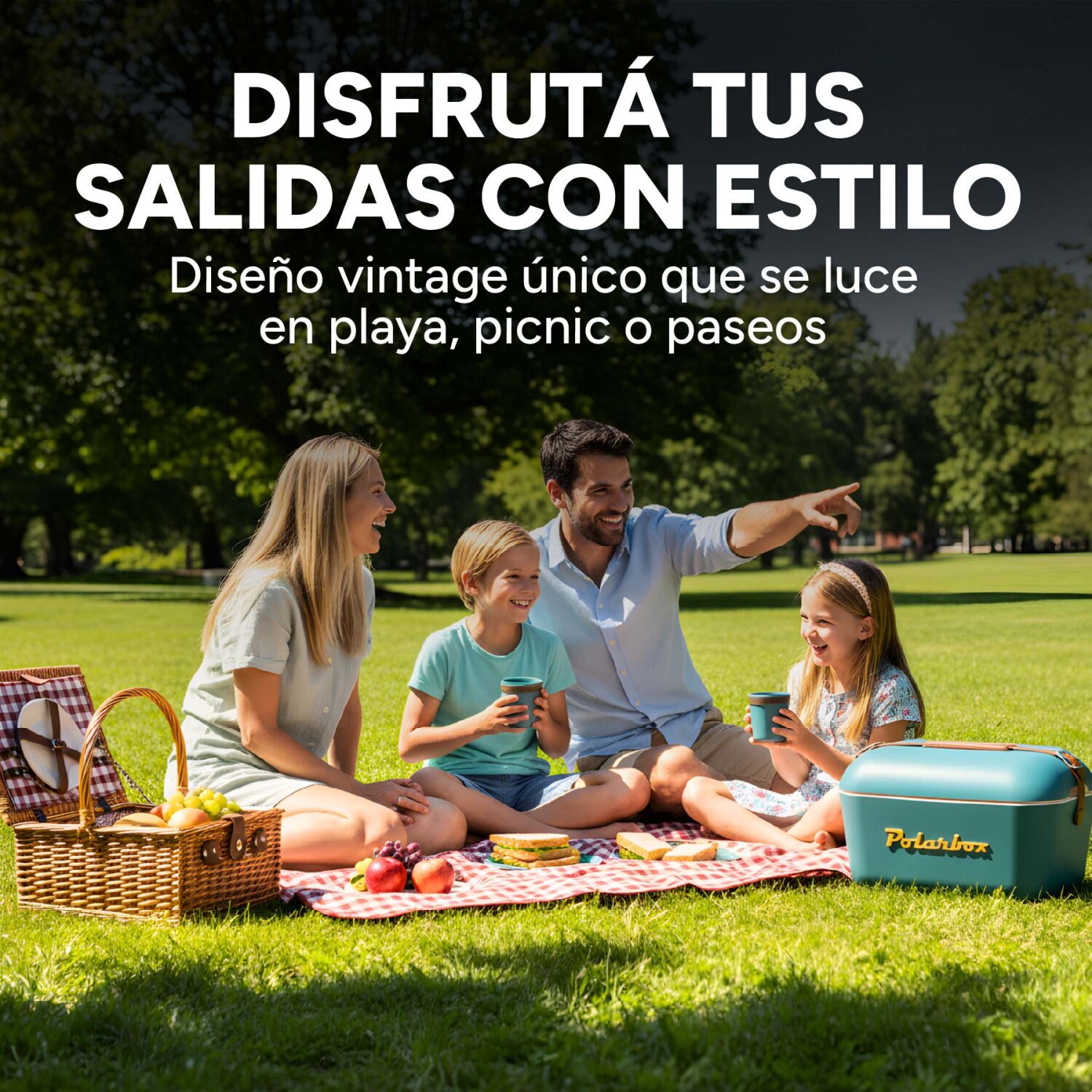 Conservadora Hielera Vintage 20L Litros Latas Hielo Polarbox - Color ...