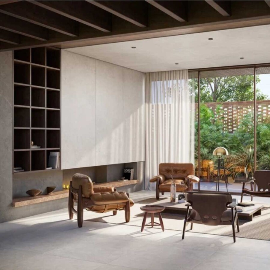 Porcelanato LM Limestone Greige Abs - 2.85m2 — Bagno & Company