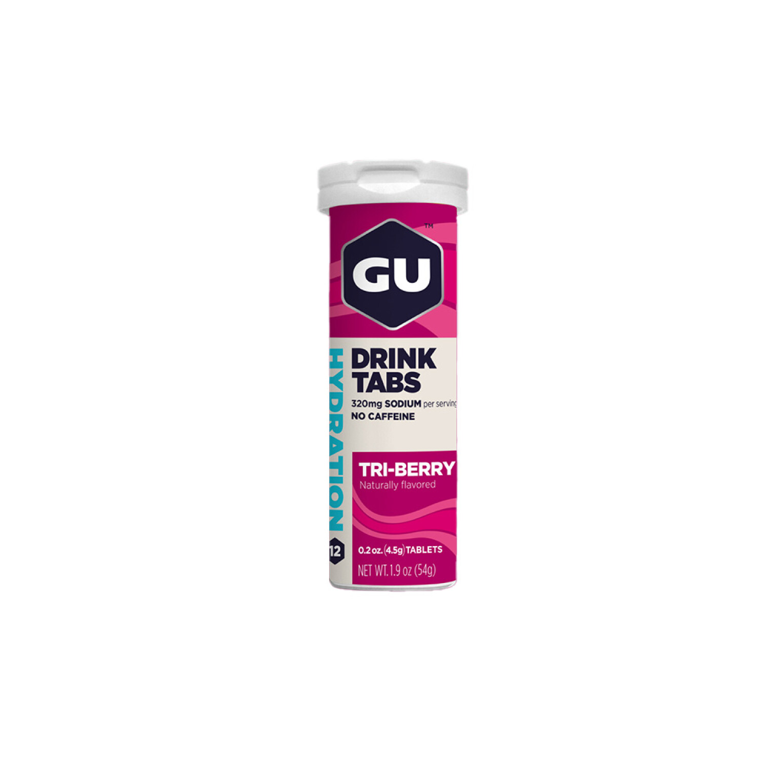 Tabletas de Hidratación GU Drink 12 Tabs - TriBerry — Fitpoint