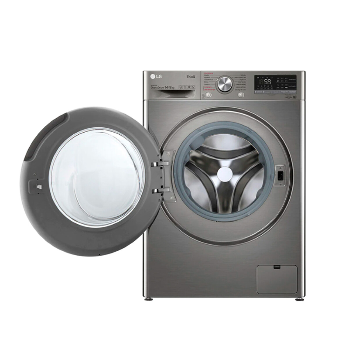 Lavasecarropas 14Kg Lav. 8Kg Sec. Inverter. LG WD14VVC4S6C — Barraca Europa