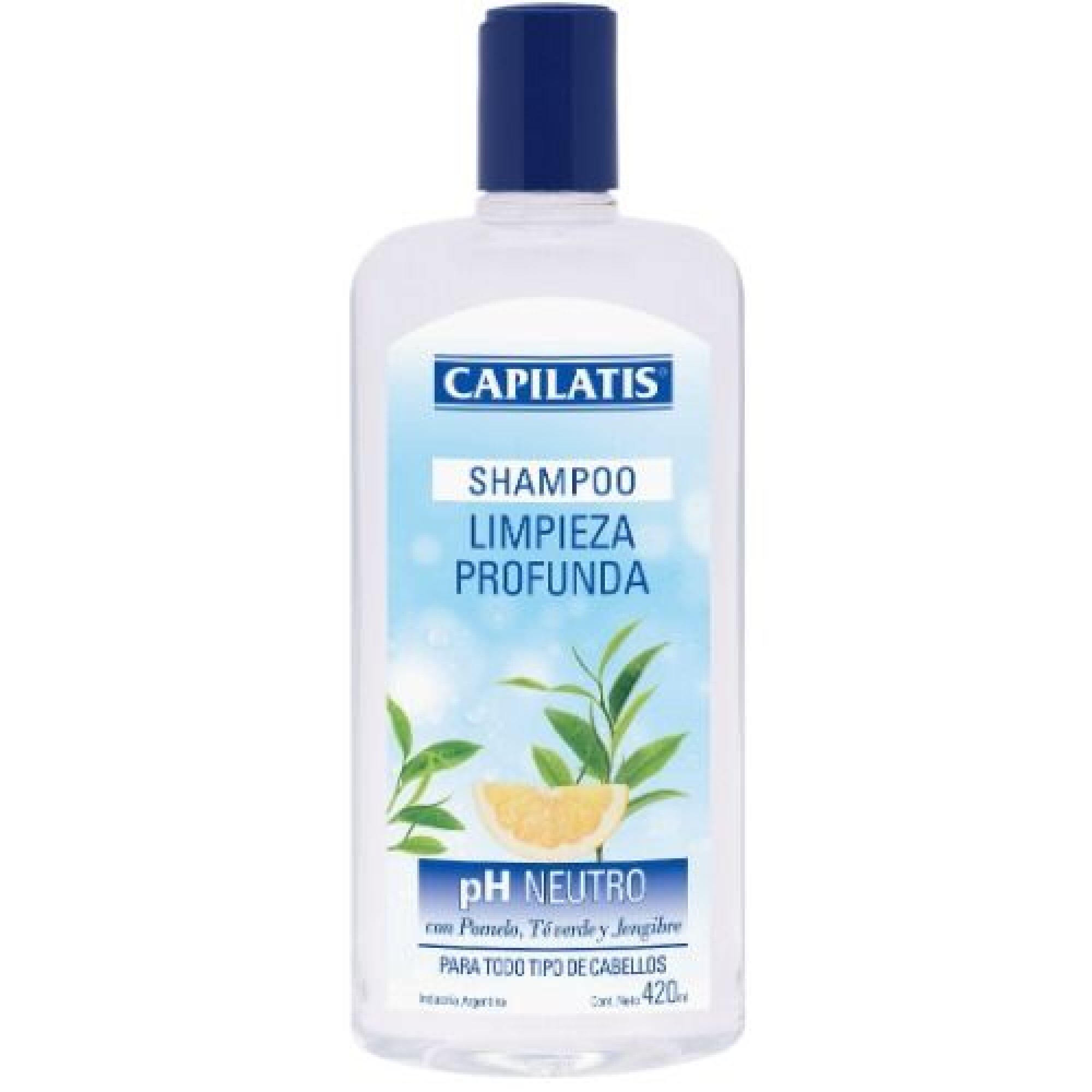Capilatis Shampoo Limpieza Profunda Ph Neutro Hipoalergénico 420 ml ...