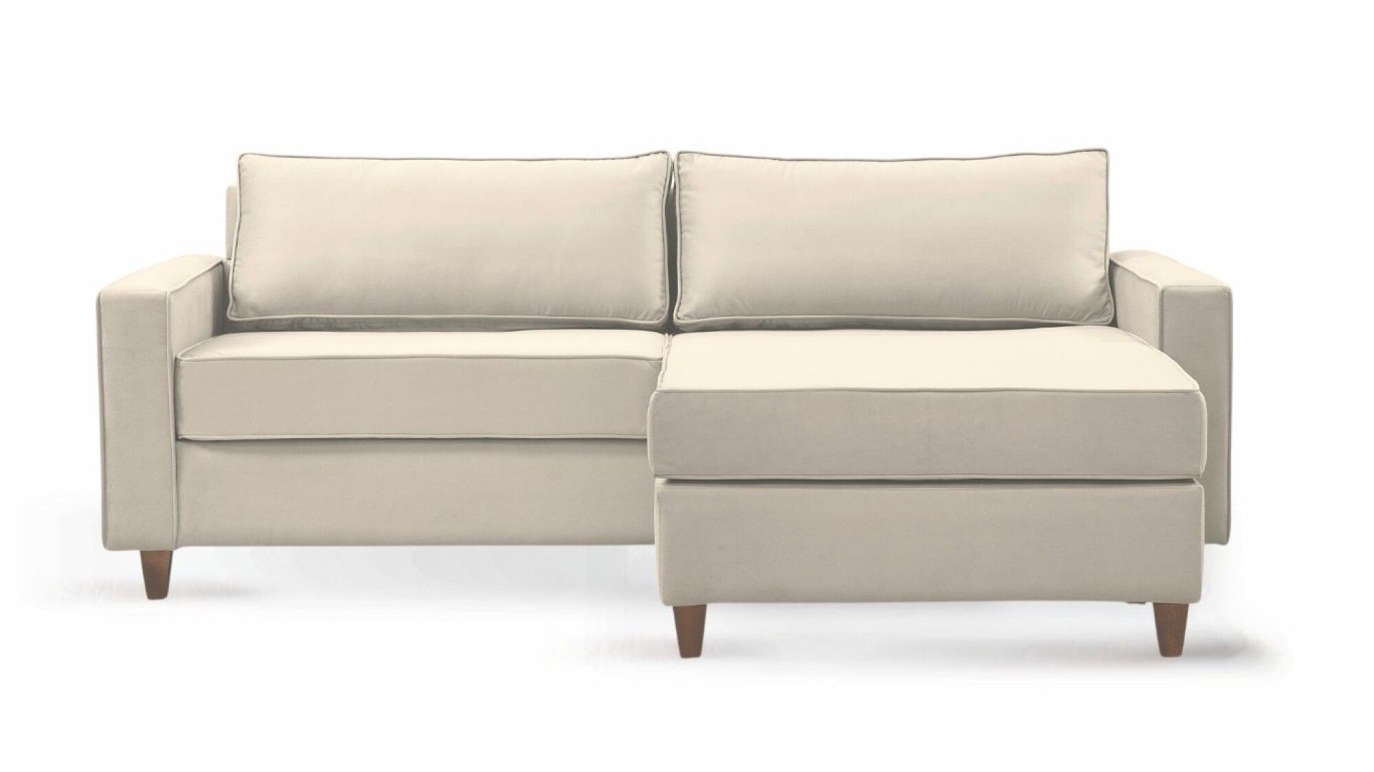 Sofá con Chaise DESIREÉ - Arena — Finkel