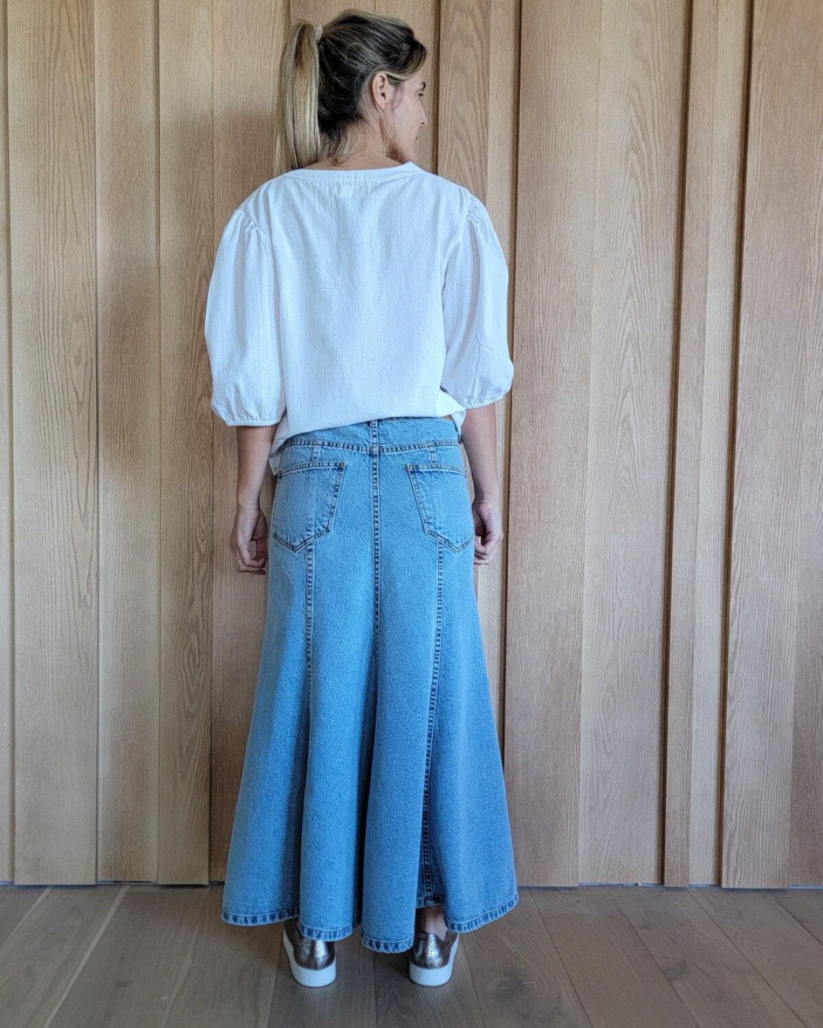 Pollera Alaska - Denim Celeste — Magnolia