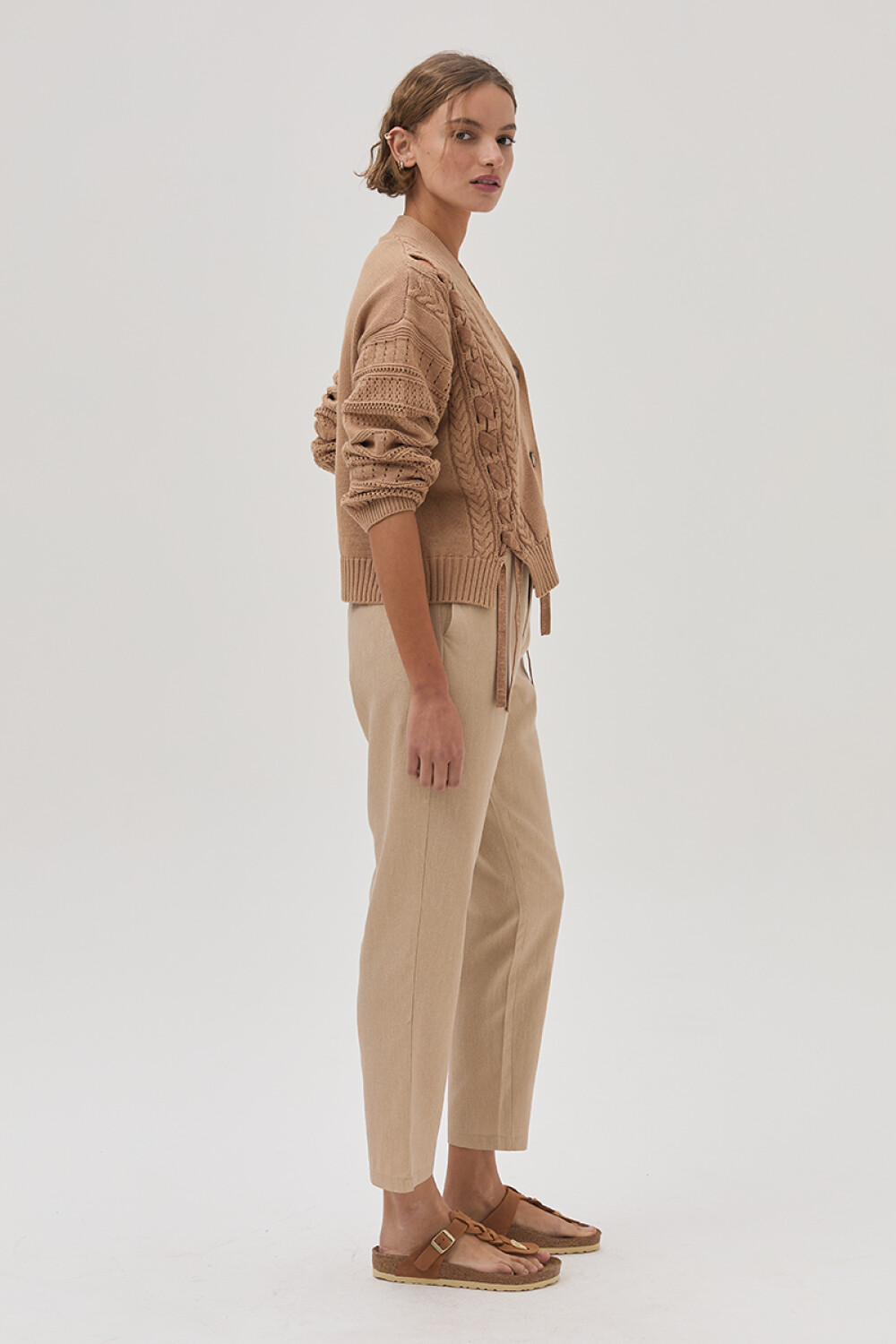 Cardigan Duna - Camel — Saura