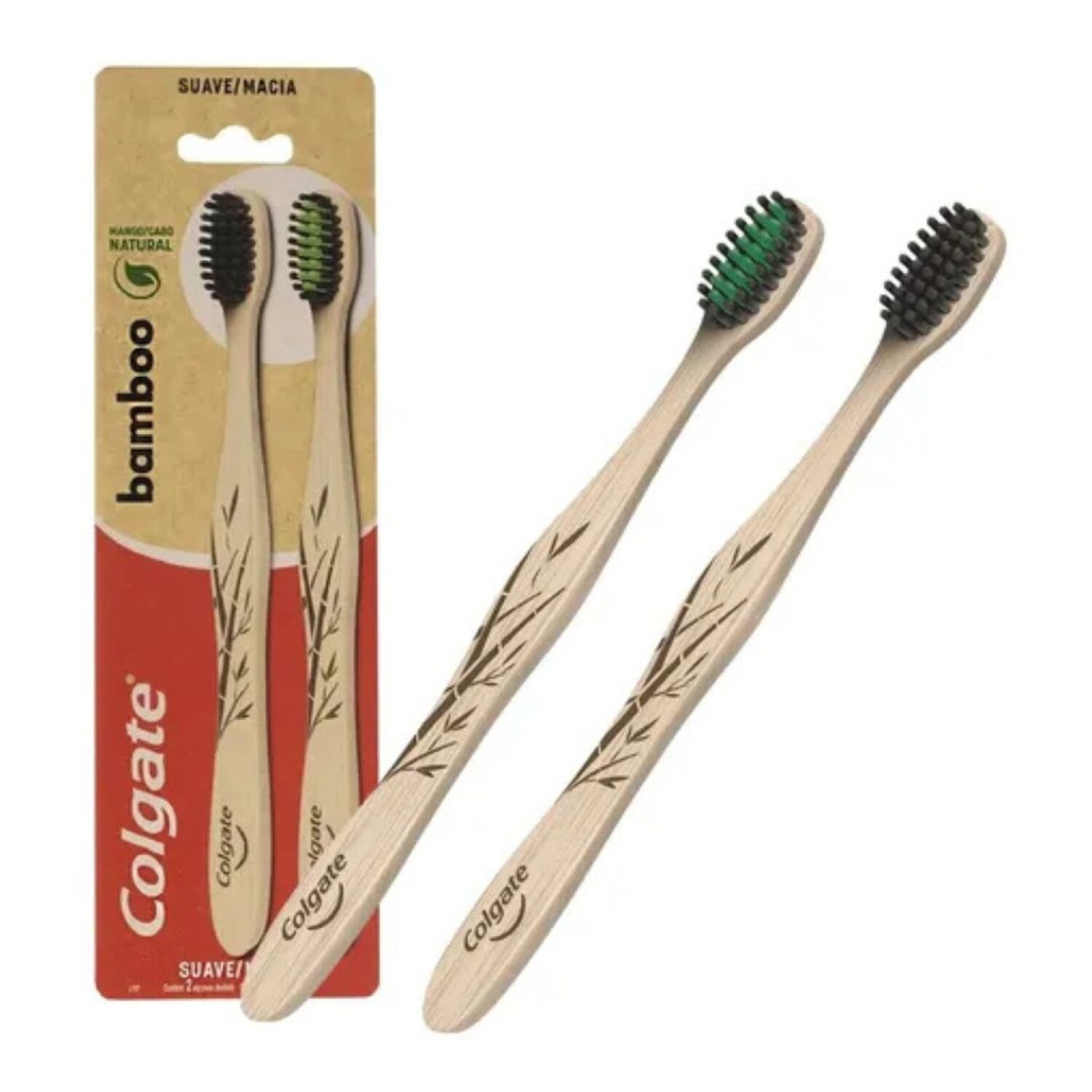 Pack Cepillo de Dientes Bamboo Colgate – Suave (Biodegradable) — Matías ...