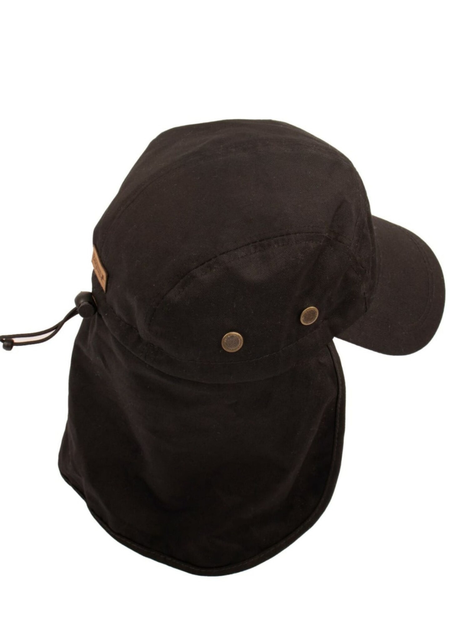 Gorro Visera con Tapanuca - Negro — Bagual