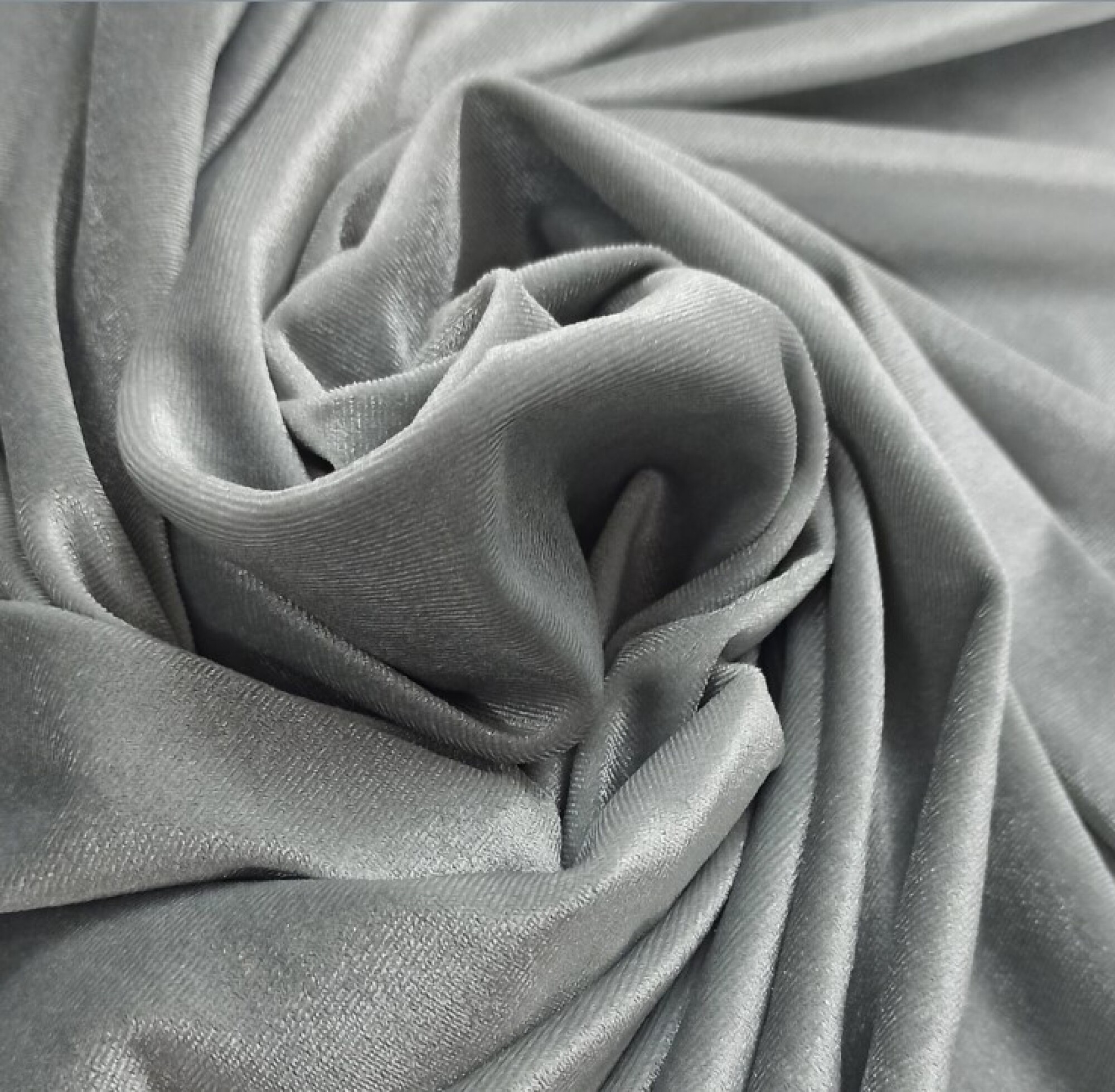 Tela Terciopelo Gris — Anne Decor