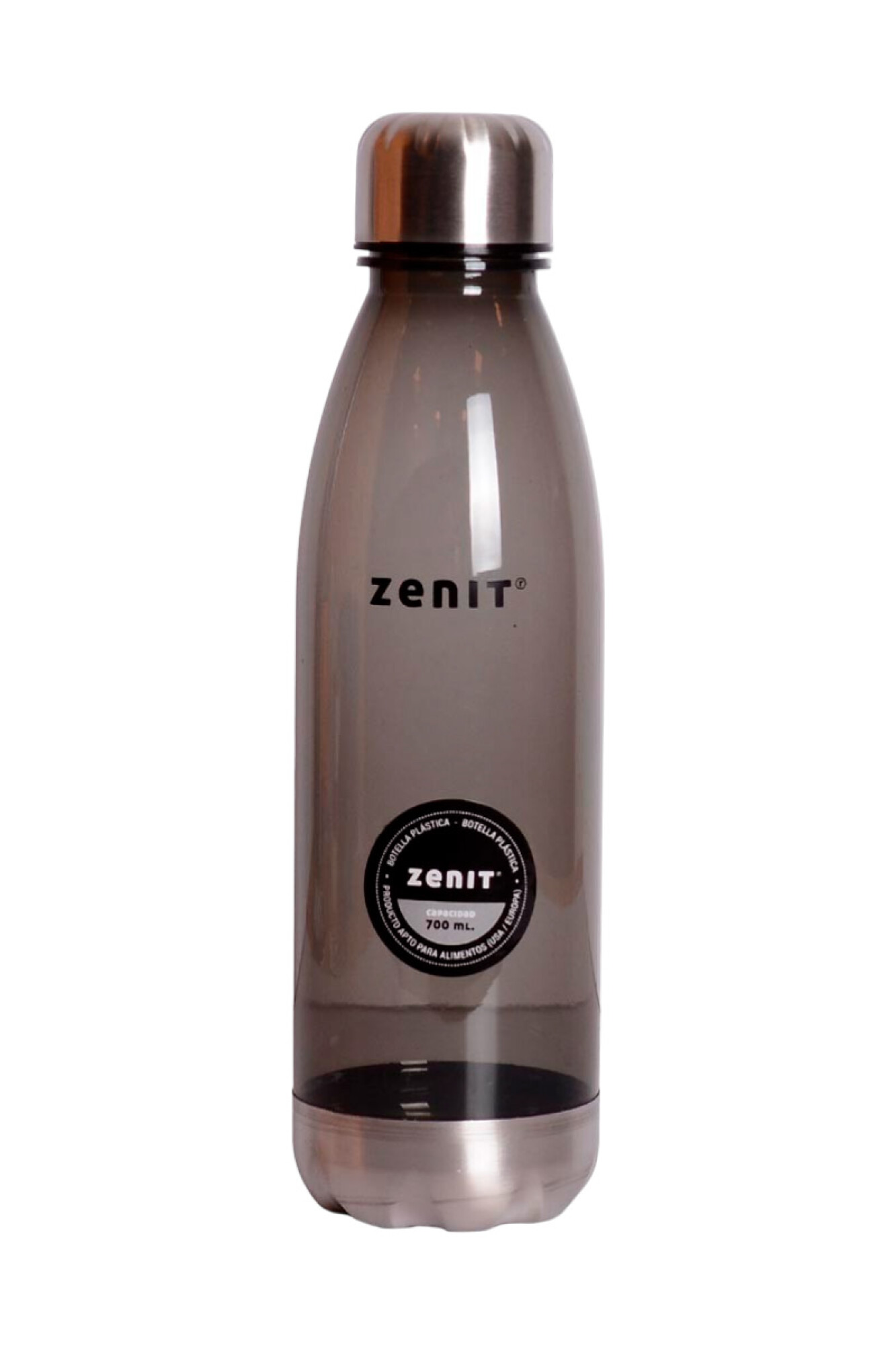 BOTELLA DEPORTIVA 700 ML GRIS — Zenit
