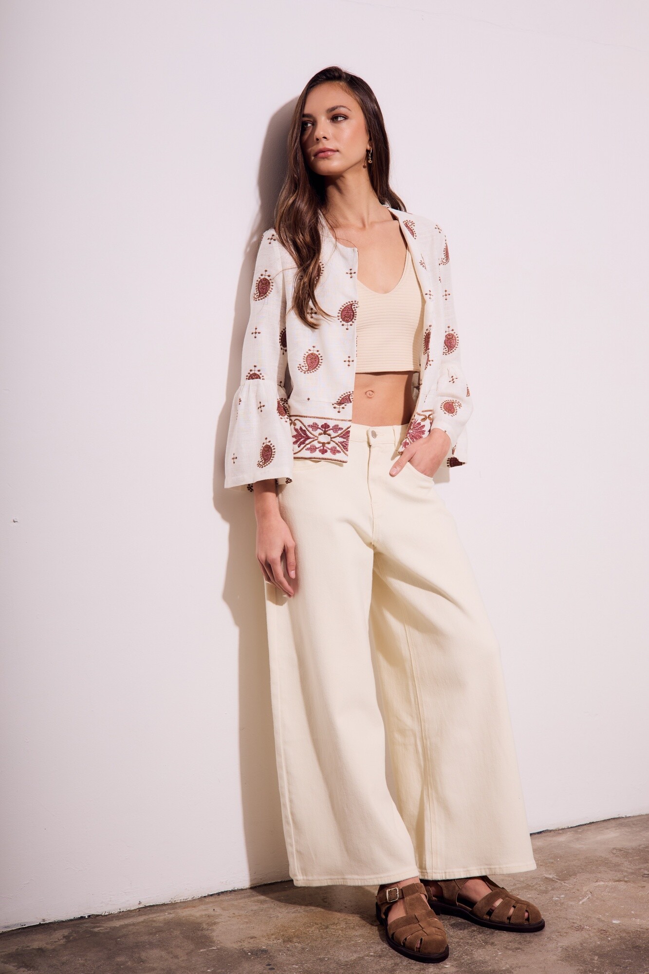 Blusa Bordada - Print — Lemon