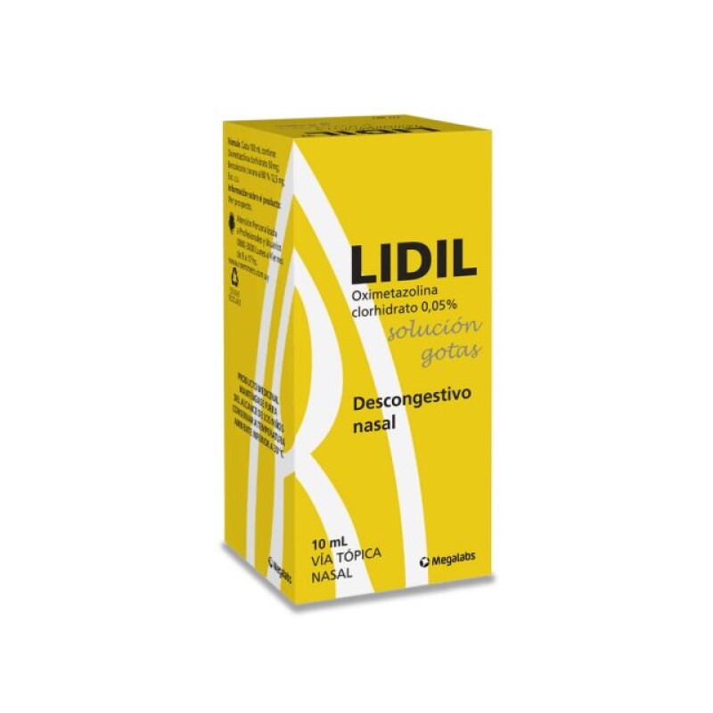 Lidil 10 Ml. — Farmacia El túnel